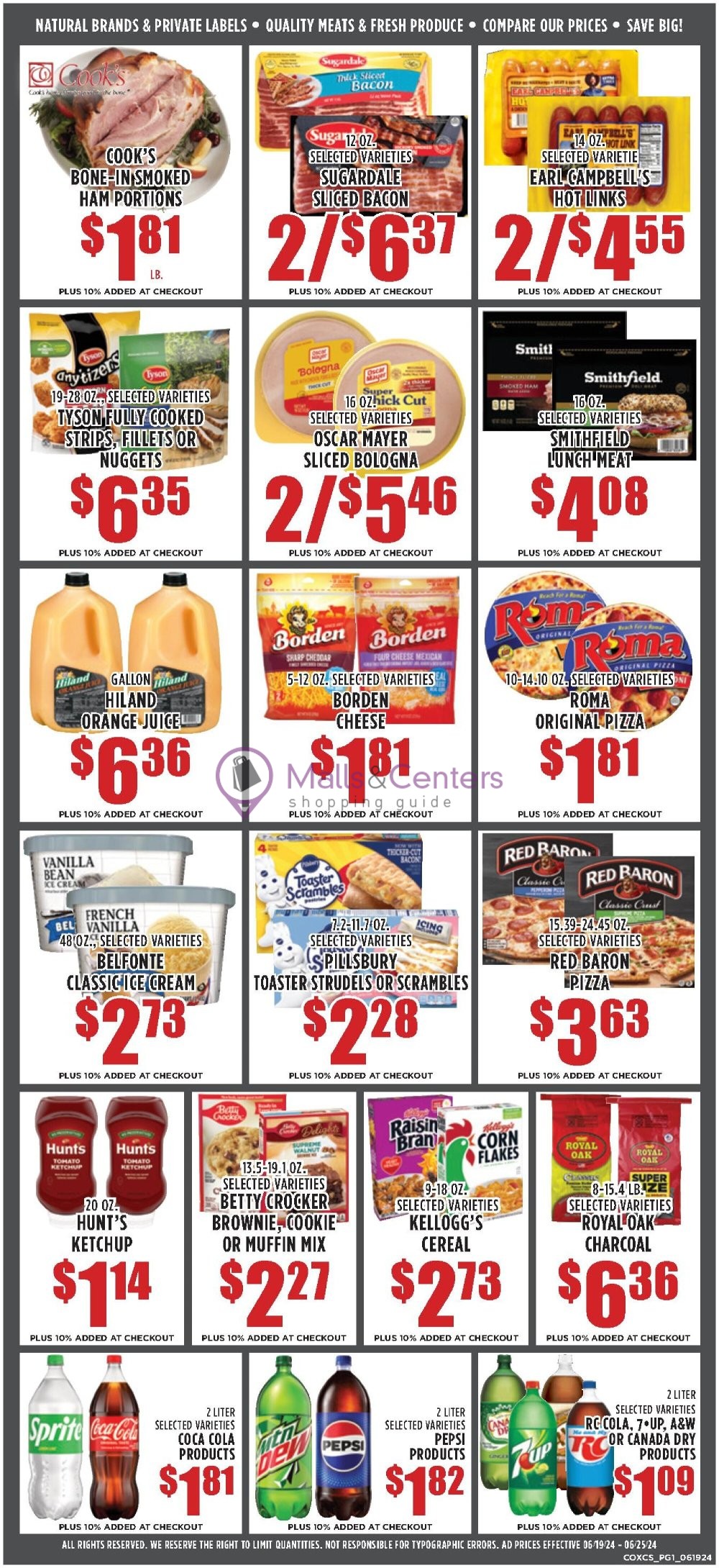 Cox Cash Saver Weekly ad valid from 06/19/2024 to 06/25/2024 - MallsCenters