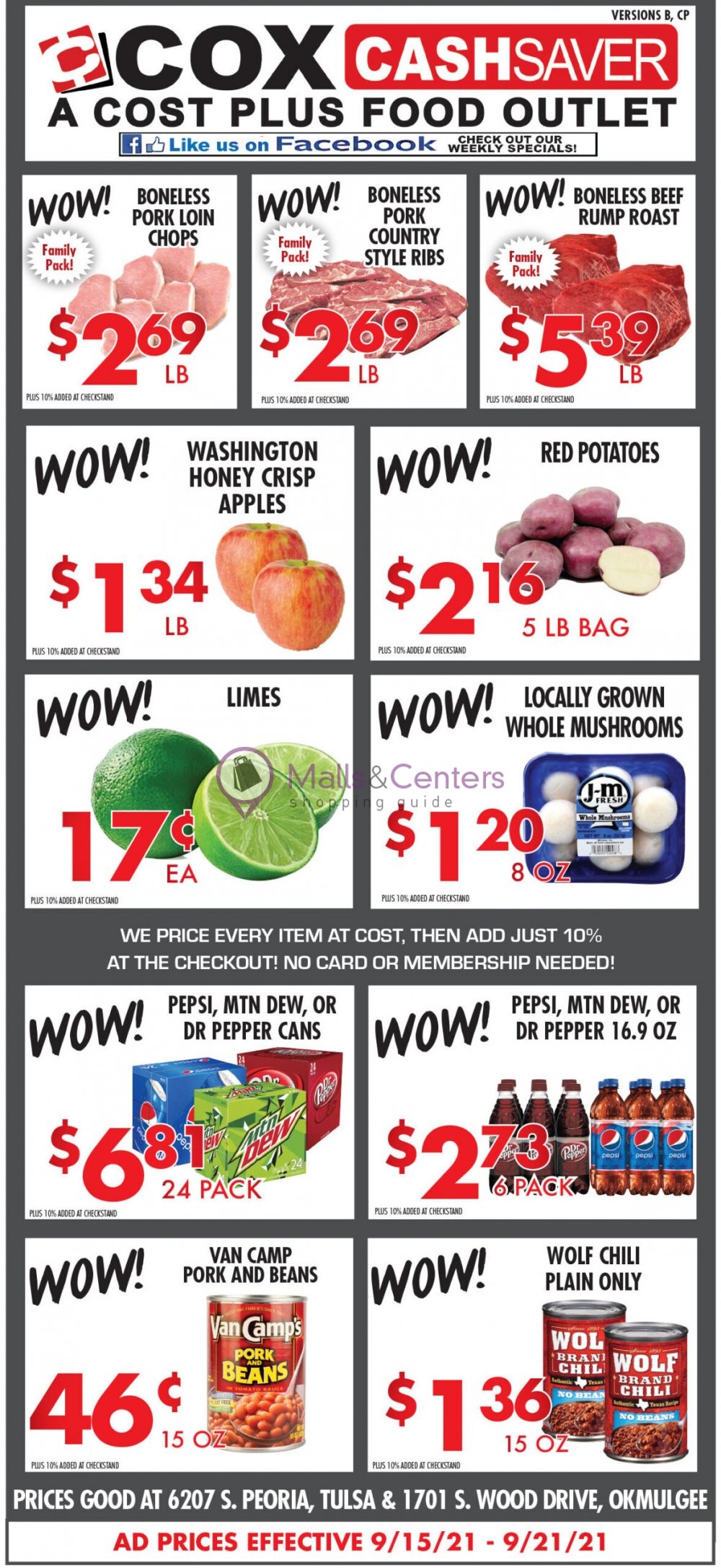 Cox Cash Saver Weekly Ad - sales & flyers specials - MallsCenters