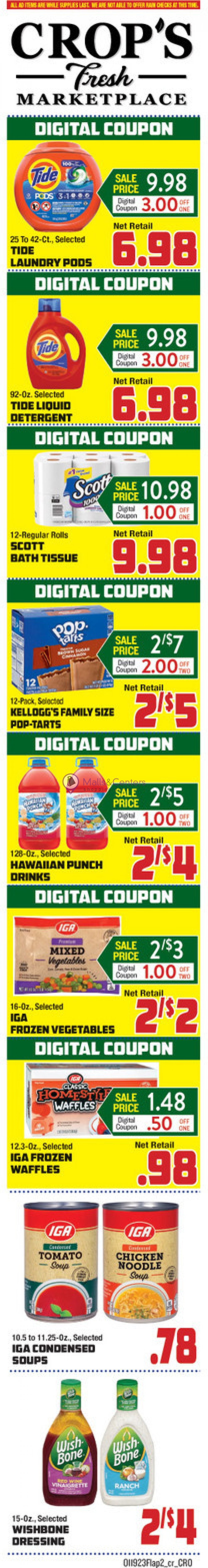 Crops Fresh Marketplace Weekly Ad - sales & flyers specials - MallsCenters