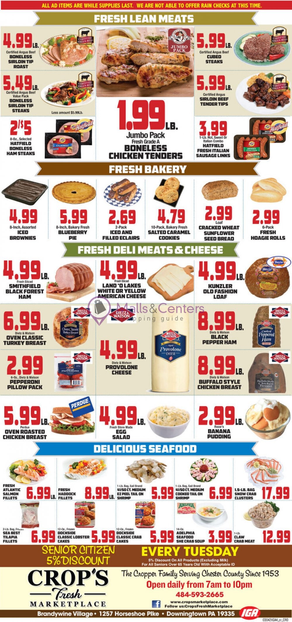 Crops Fresh Marketplace Weekly Ad - sales & flyers specials - MallsCenters