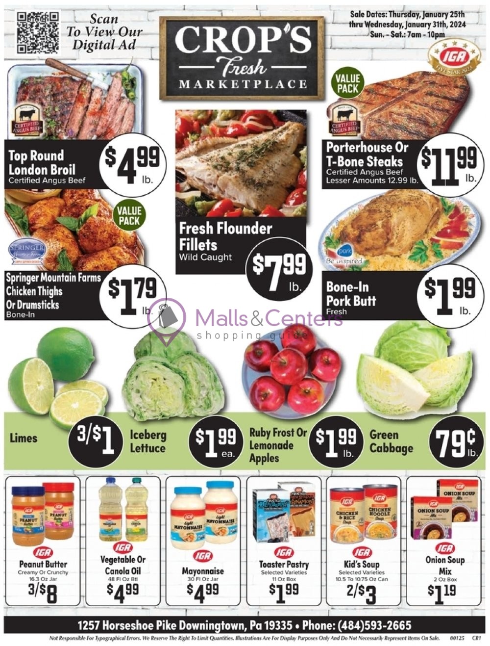Crops Fresh Marketplace Weekly Ad, from Thu, 1/25/2024 - sales & flyers ...