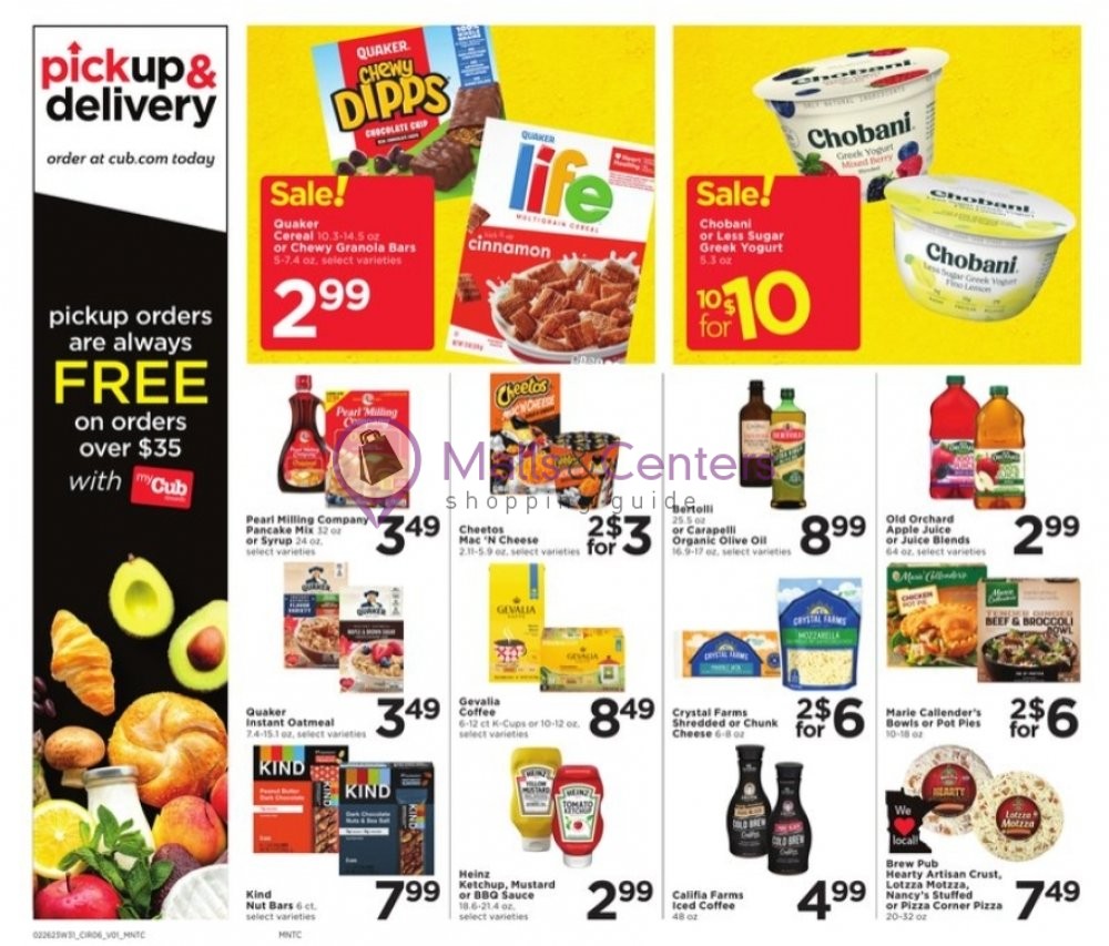 Cub Foods Weekly Ad - sales & flyers specials - MallsCenters
