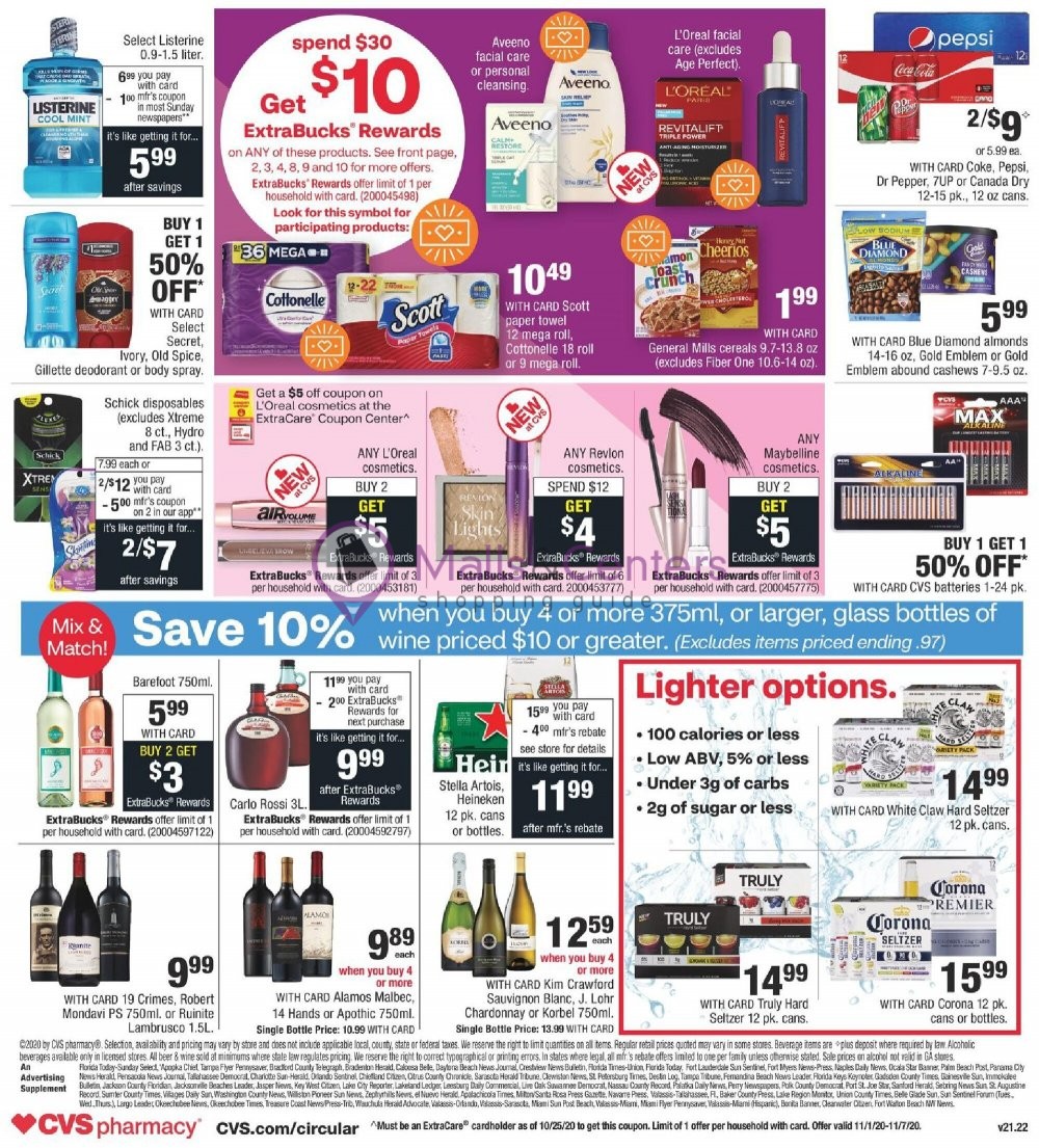 CVS Pharmacy Weekly Ad - sales & flyers specials - MallsCenters