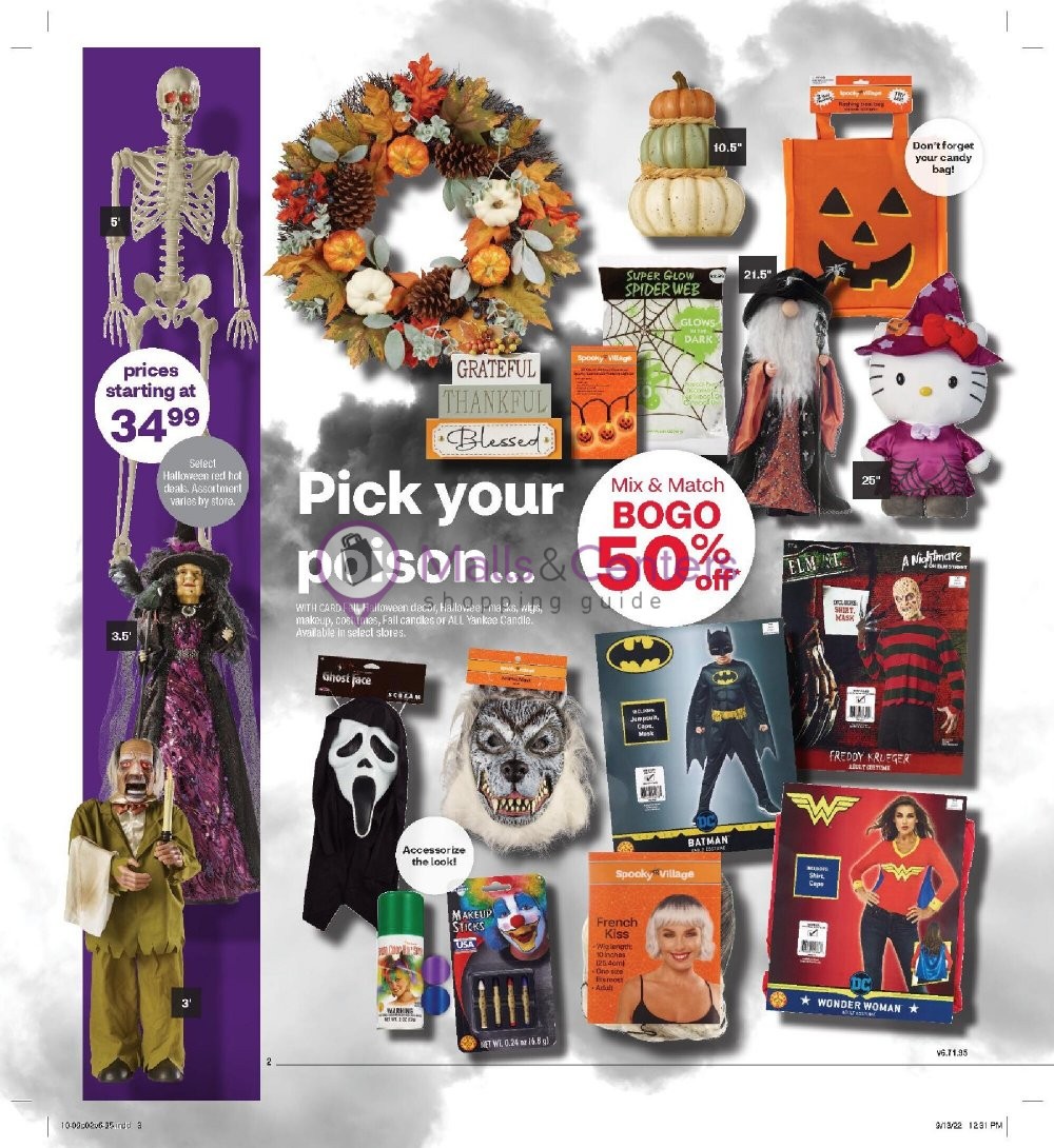 CVS Pharmacy Weekly ad valid from 10/09/2022 to 10/15/2022 - MallsCenters