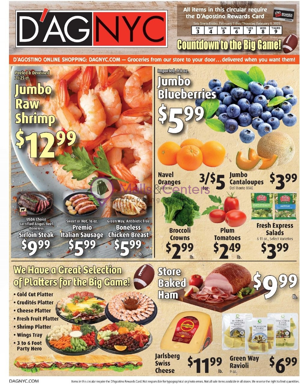 D'Agostino - D'AG's Weekly Ad - sales & flyers specials - MallsCenters