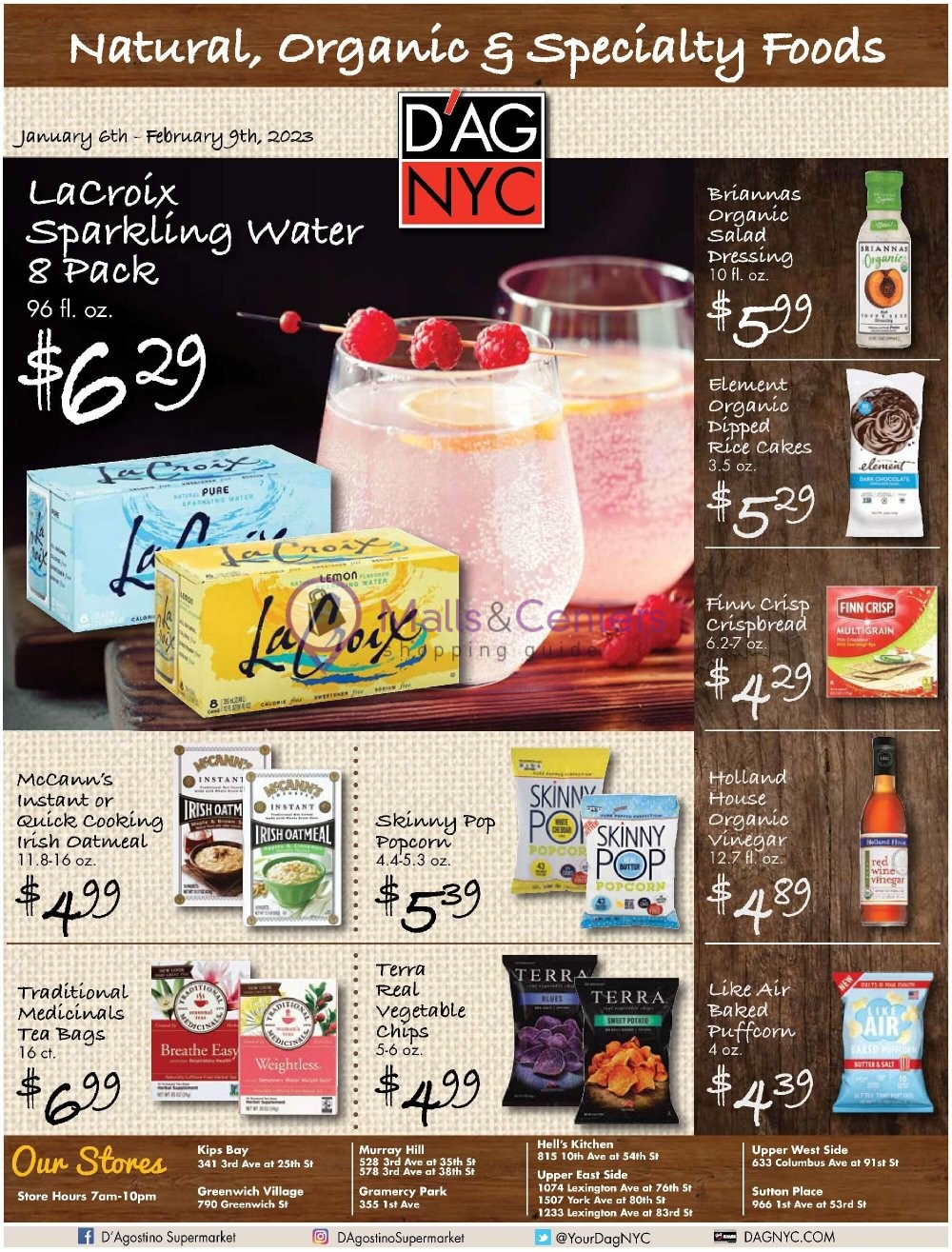 D'Agostino - D'AG's Weekly Ad - sales & flyers specials - MallsCenters