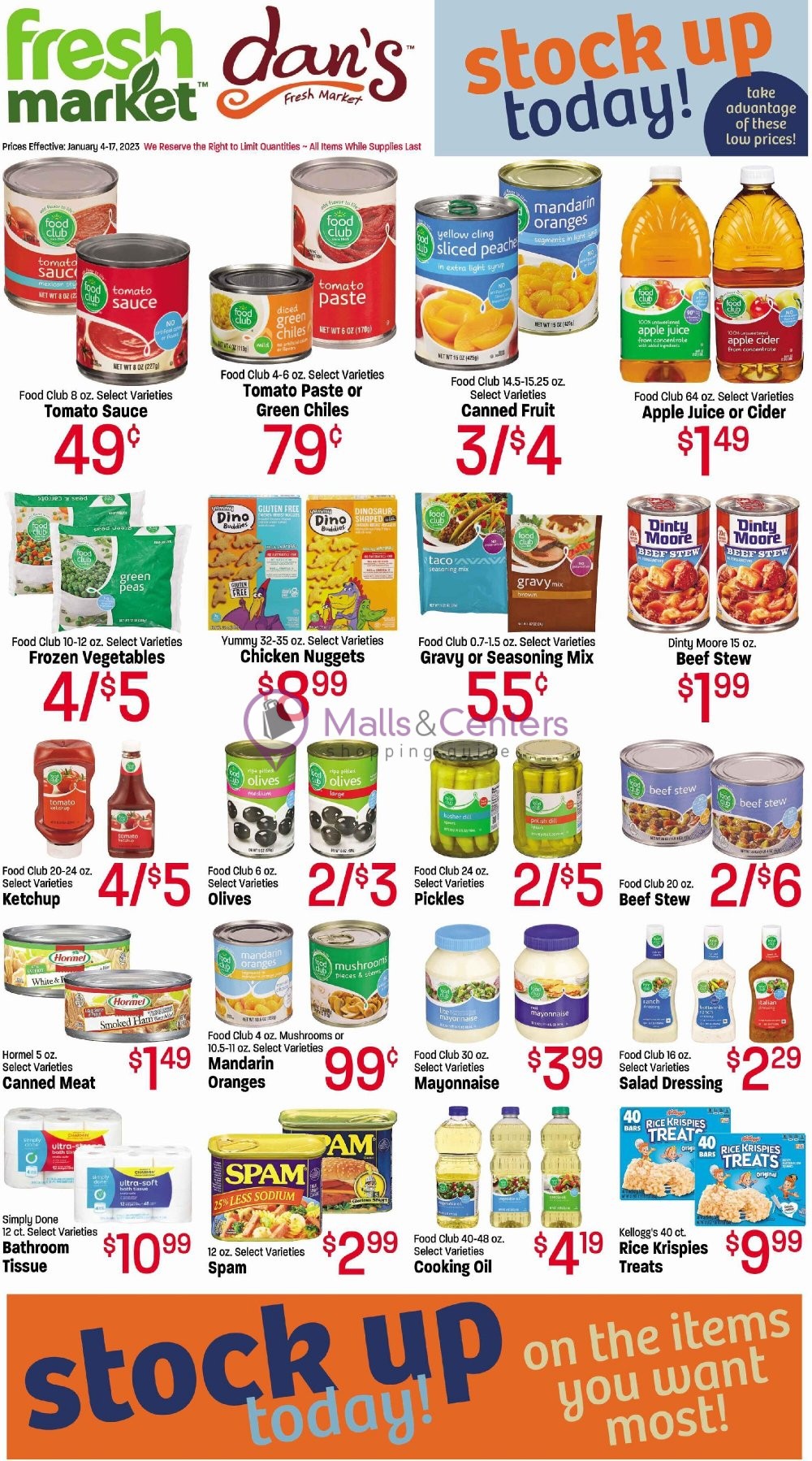 Dan's Fresh Market Weekly Ad - sales & flyers specials - MallsCenters