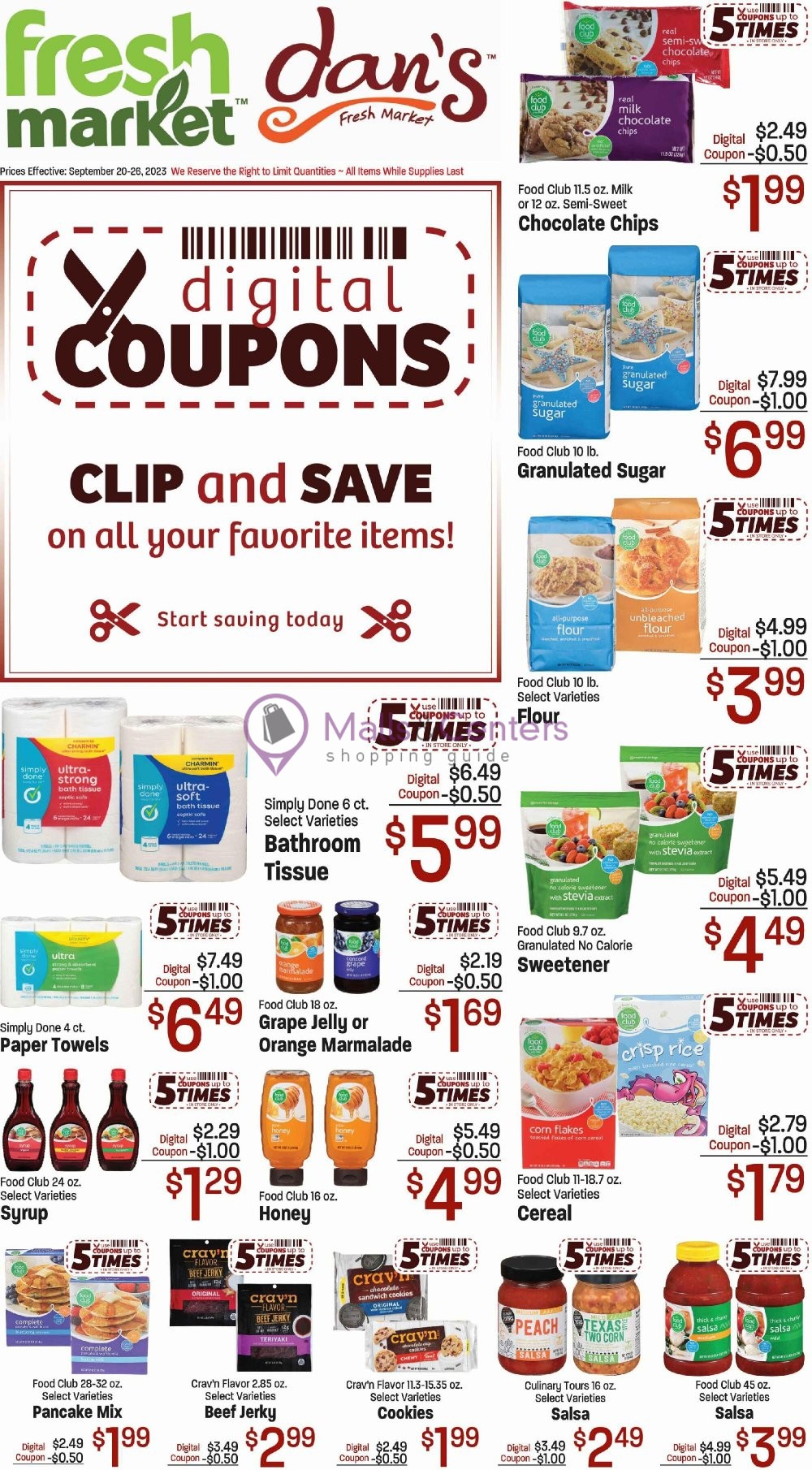 Dan's Fresh Market Weekly ad valid from 09/20/2023 to 09/26/2023 ...