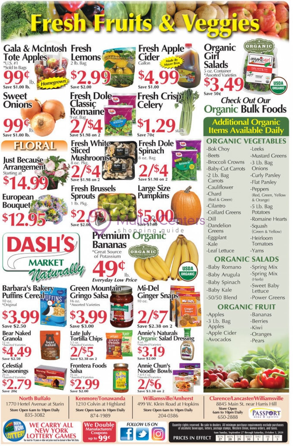 Dash's Market Weekly Ad - sales & flyers specials - MallsCenters