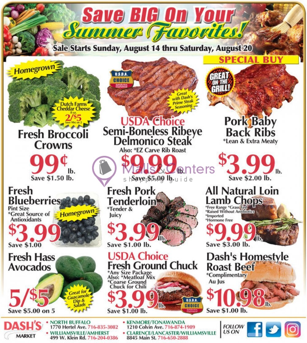 Dash's Market Weekly Ad - sales & flyers specials - MallsCenters