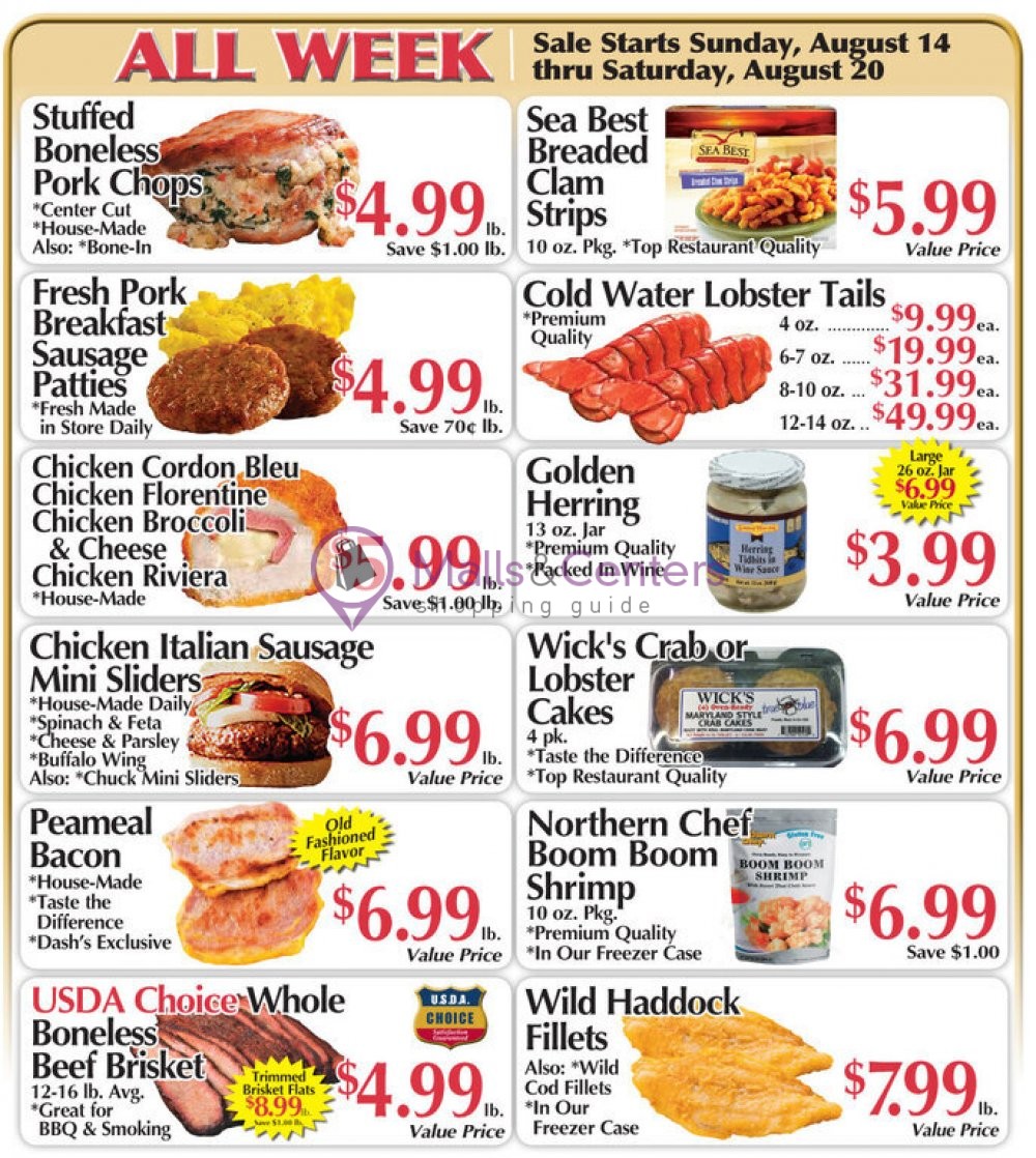 Dash's Market Weekly Ad - sales & flyers specials - MallsCenters