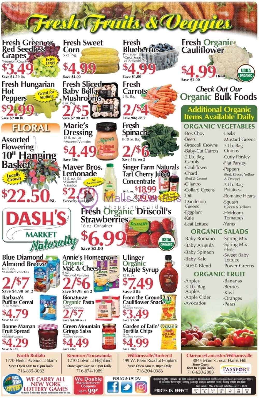 Dash's Market Weekly ad valid from 05/05/2024 to 05/11/2024 - MallsCenters