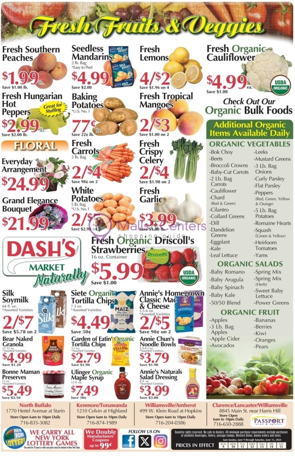 Dash's Market Weekly ad valid from 06/09/2024 to 06/15/2024 - MallsCenters