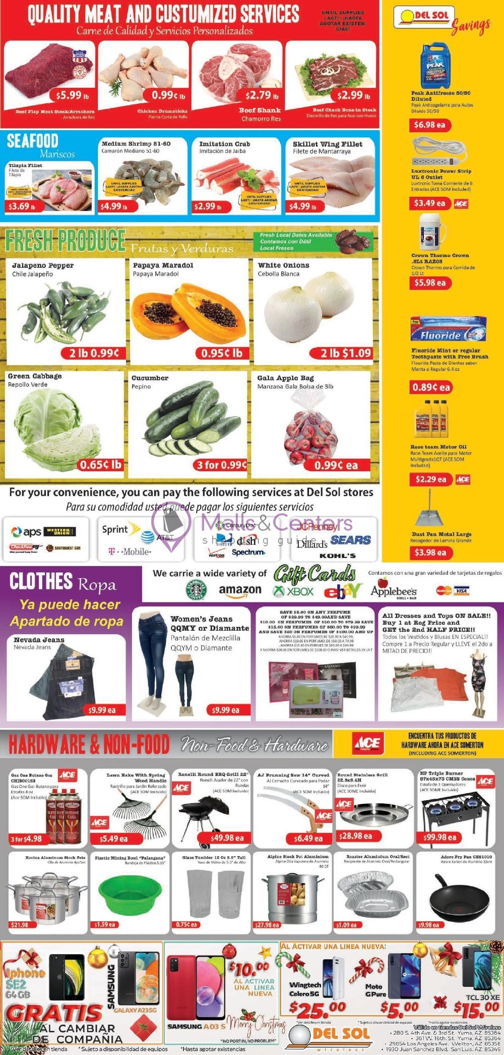 Del Sol IGA Weekly Ad - sales & flyers specials - MallsCenters