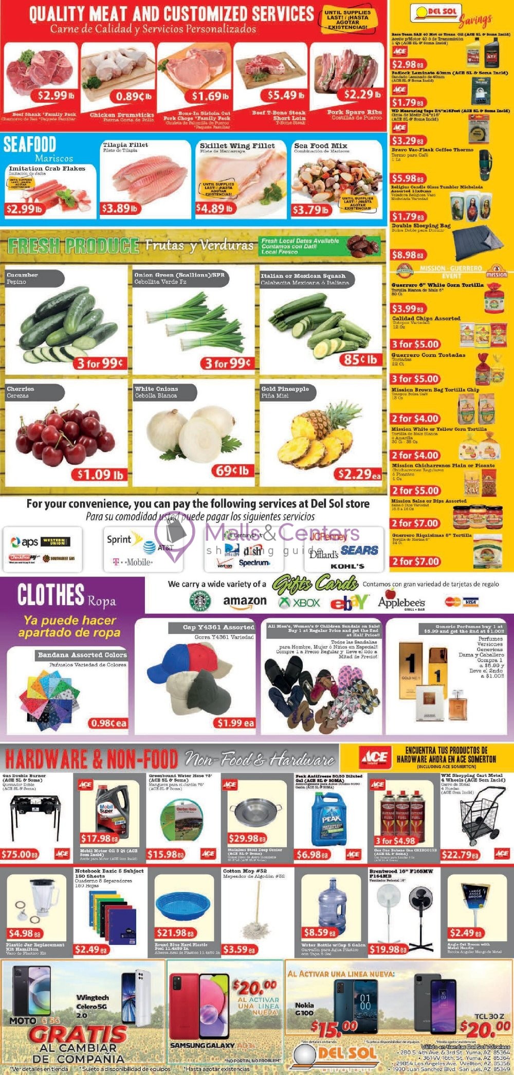 Del Sol IGA Weekly Ad - sales & flyers specials - MallsCenters