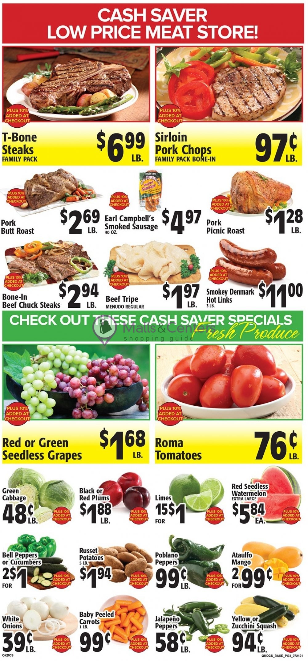 DFW Cash Saver Weekly Ad - sales & flyers specials - MallsCenters