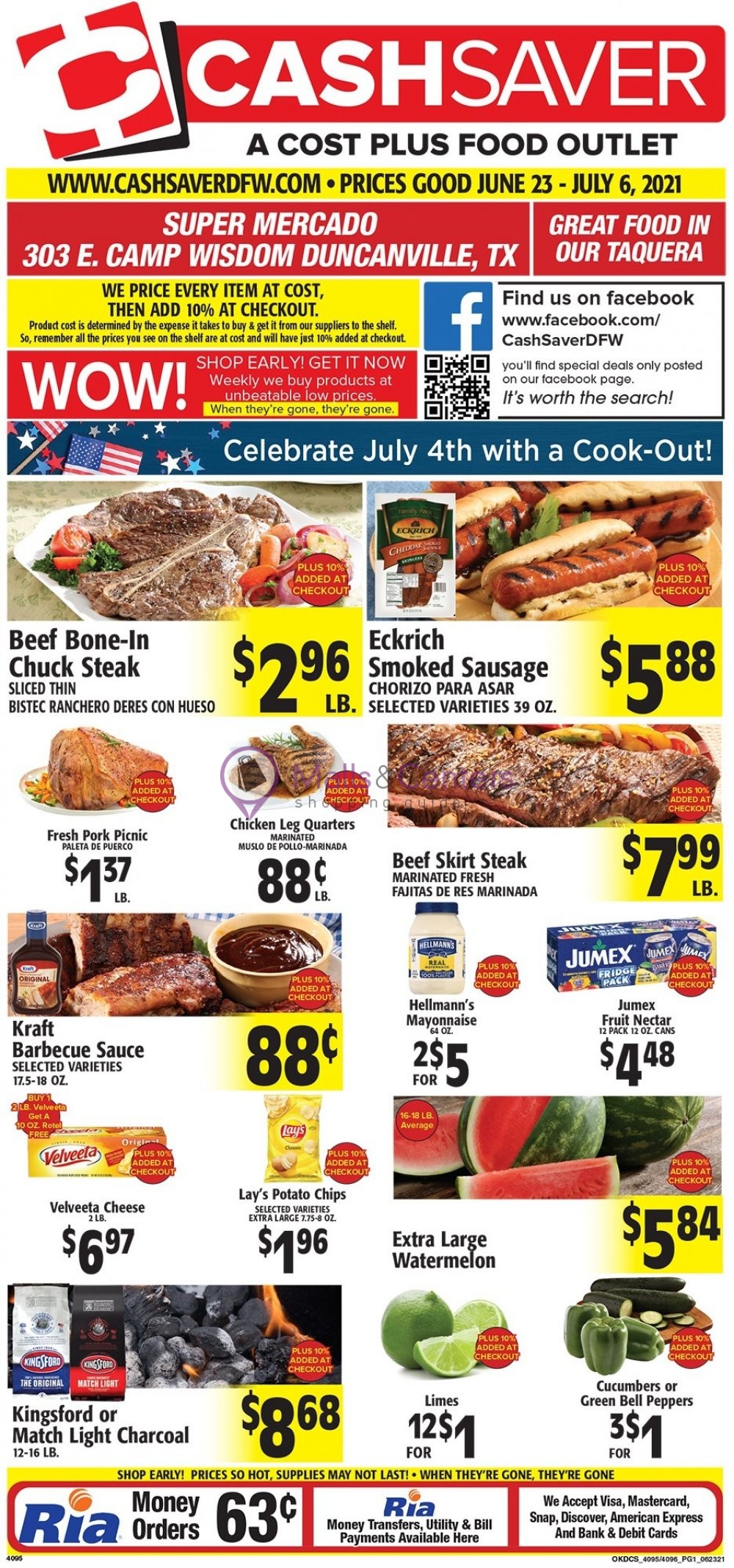 DFW Cash Saver Weekly Ad - sales & flyers specials - MallsCenters