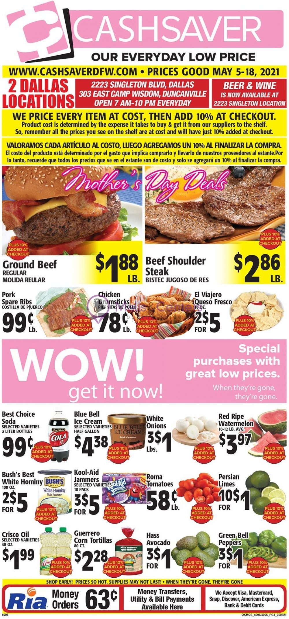 DFW Cash Saver Weekly Ad - sales & flyers specials - MallsCenters