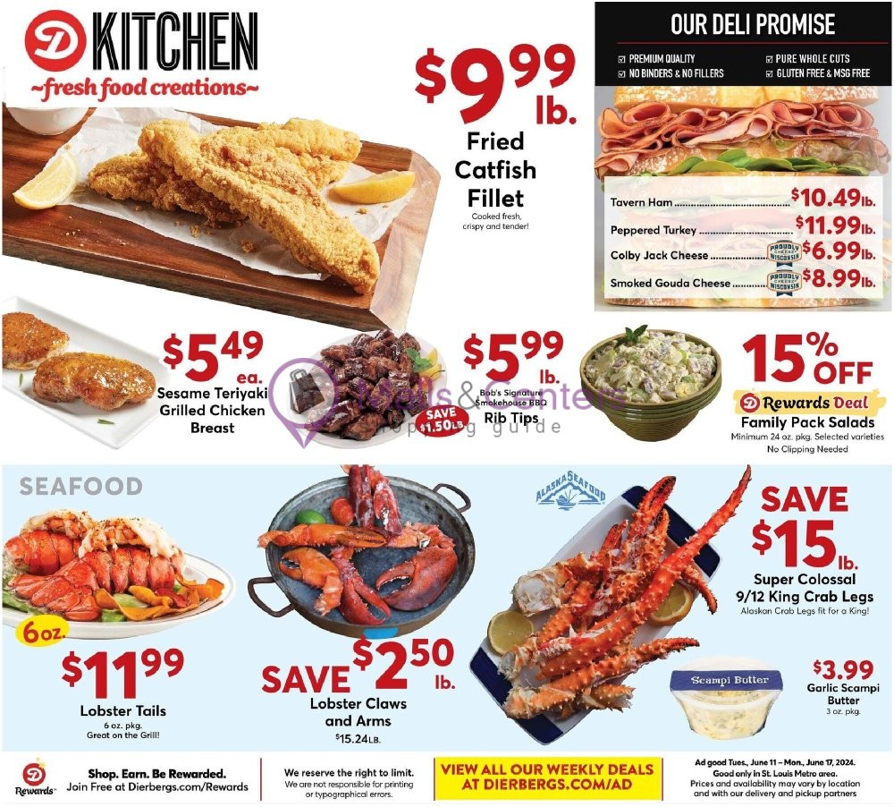 Dierbergs Weekly ad valid from 06/11/2024 to 06/17/2024 - MallsCenters Dierbergs Weekly ad valid from 06/11/2024 to 06/17/2024 - MallsCenters
