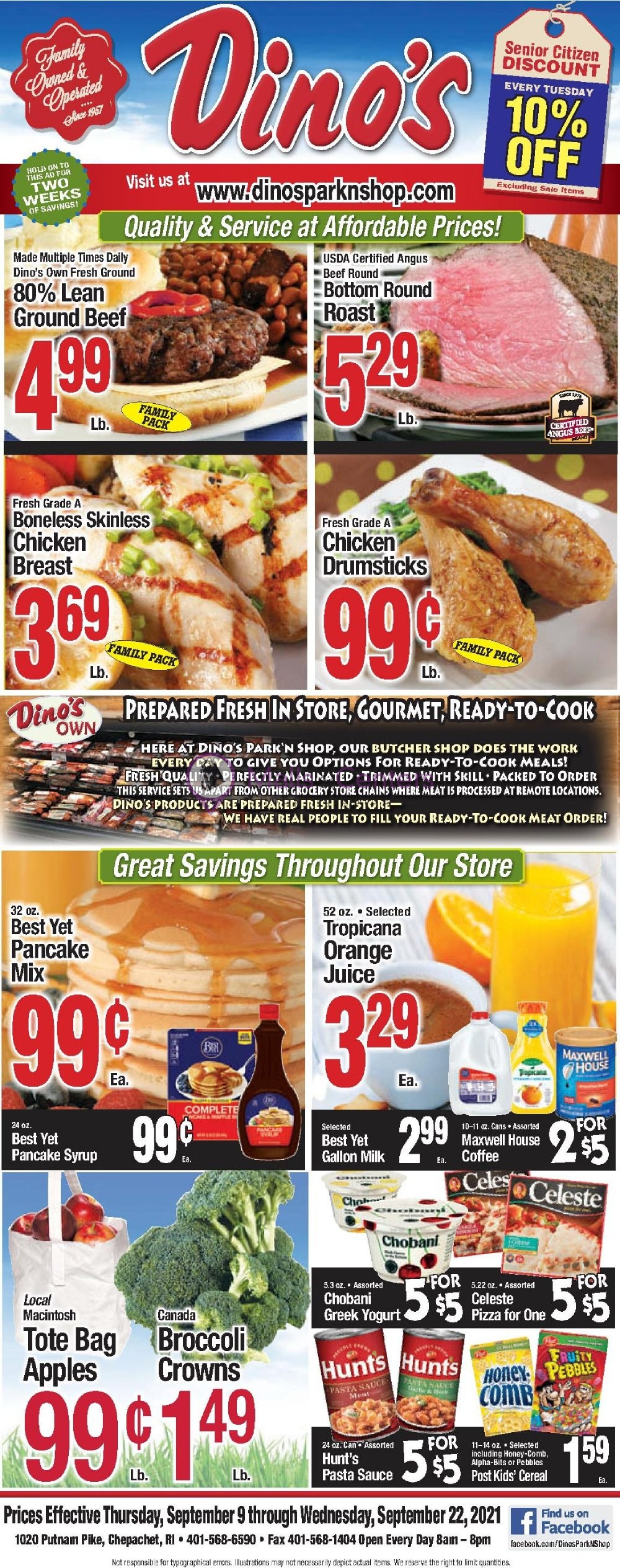 Dino's Park & Shop Weekly Ad - sales & flyers specials - MallsCenters