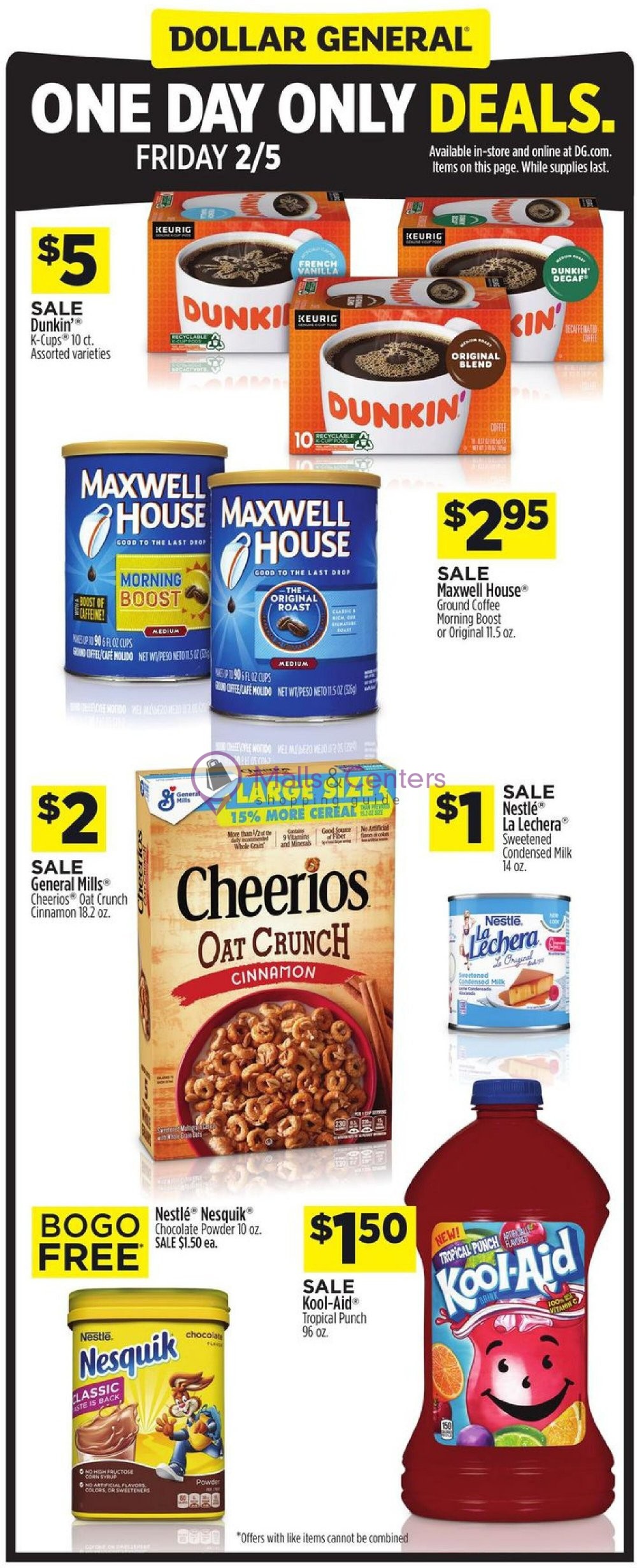 Dollar General Weekly Ad - sales & flyers specials - MallsCenters