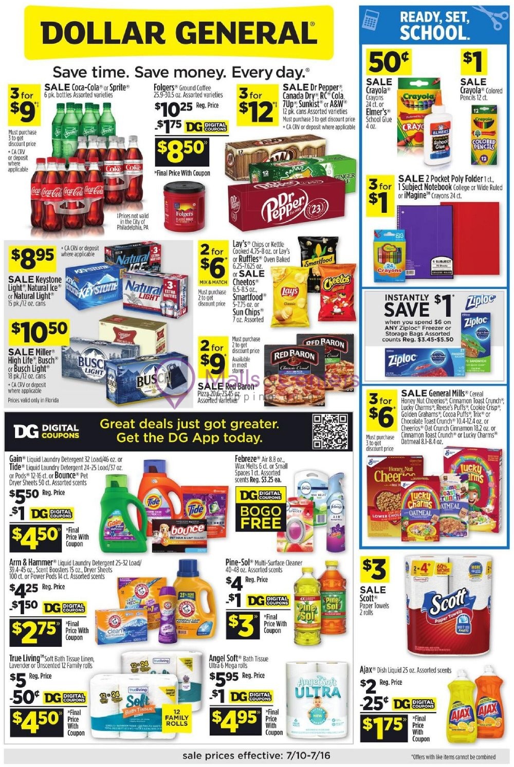 Dollar General Weekly Ad - sales & flyers specials - MallsCenters