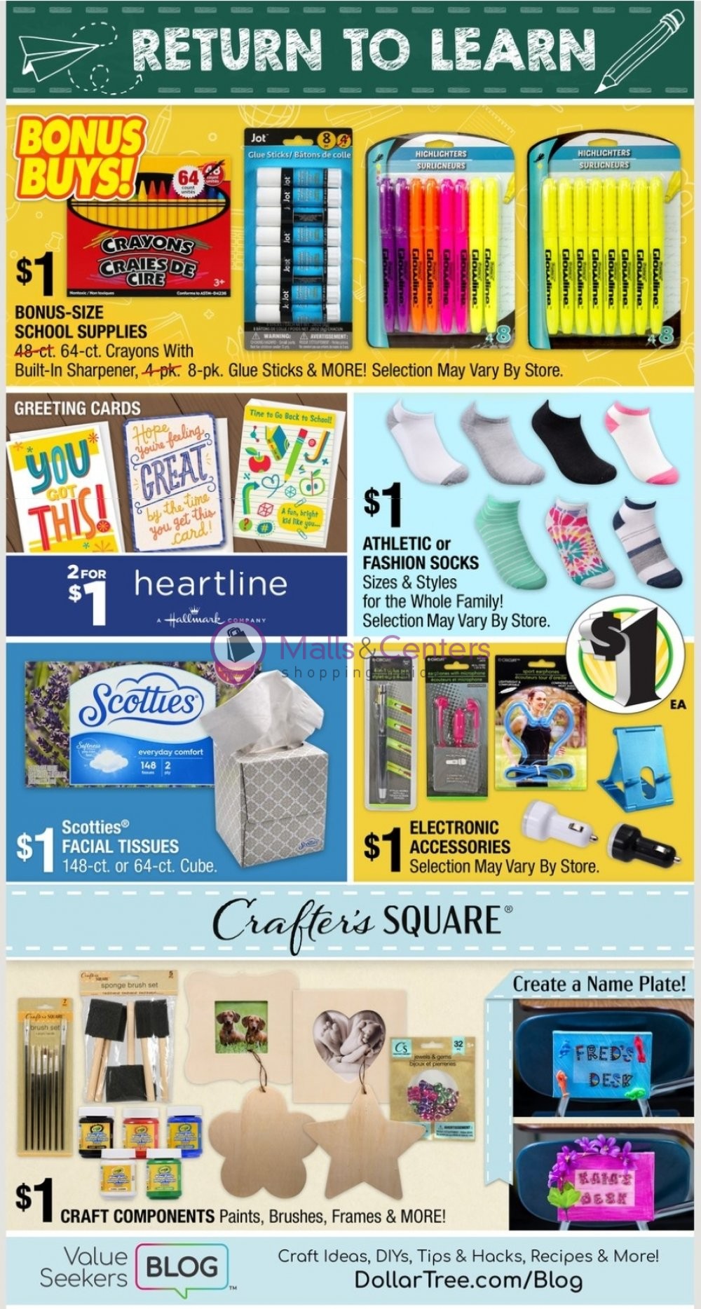 Dollar Tree Weekly Ad - sales & flyers specials - MallsCenters