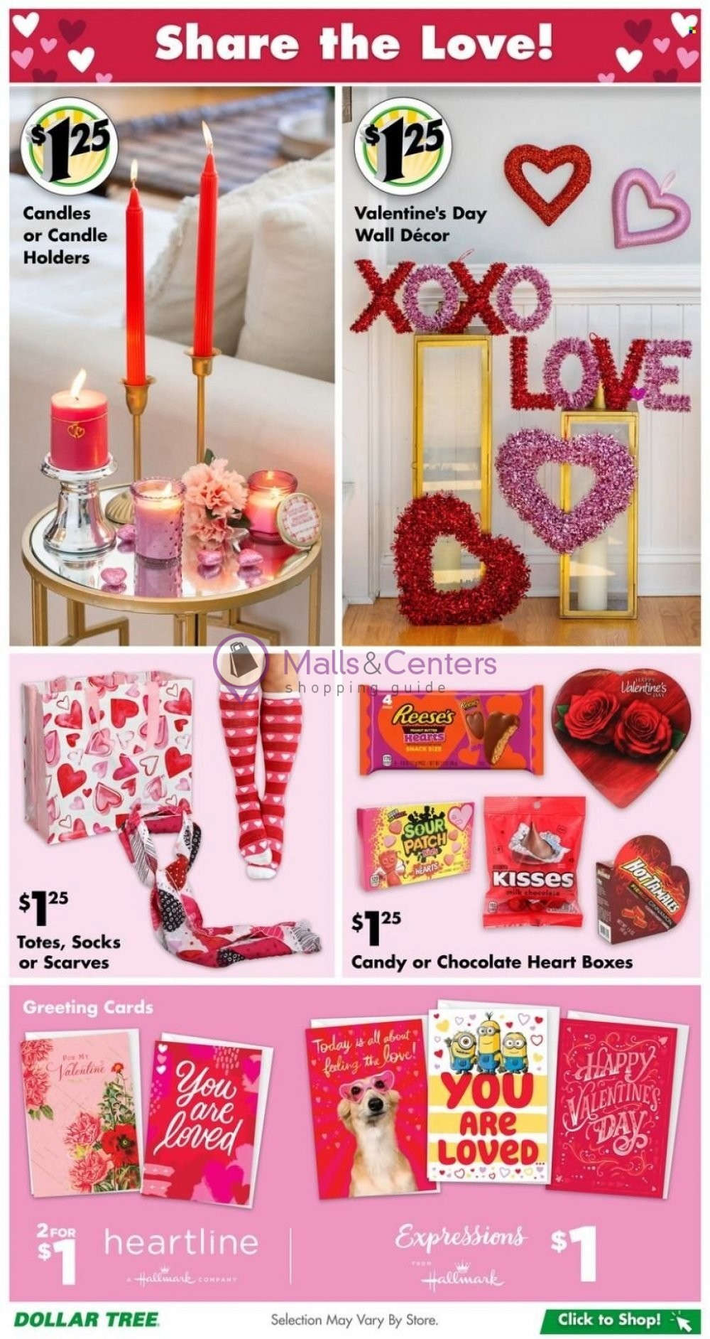 Dollar Tree Weekly ad valid from 01/14/2024 to 01/27/2024 - MallsCenters