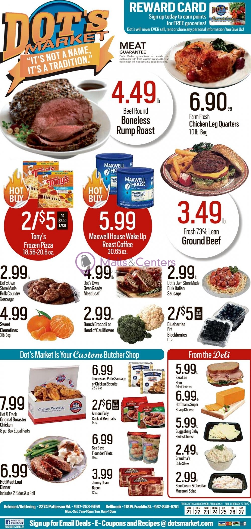 Dot s Market Weekly Ad Valid From 02 21 2022 To 02 27 2022 MallsCenters Dot s Market Weekly Ad Valid From 02 21 2022 To 02 27 2022 MallsCenters