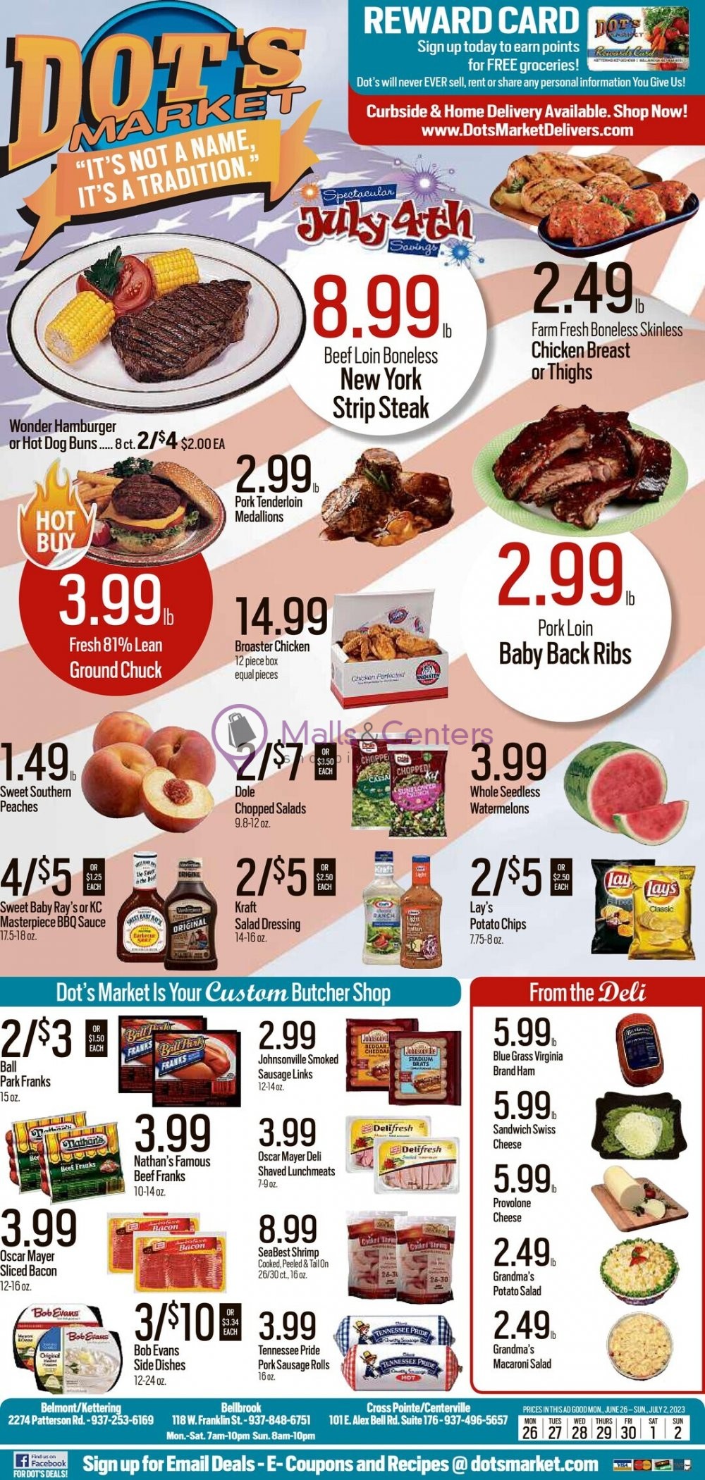 Dot's Market Weekly Ad - sales & flyers specials - MallsCenters
