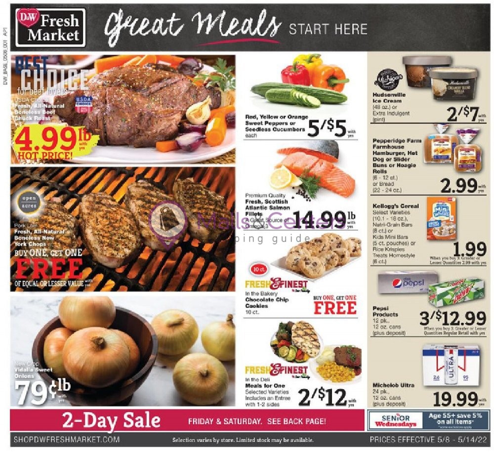 D&W Fresh Market Weekly Ad - sales & flyers specials - MallsCenters