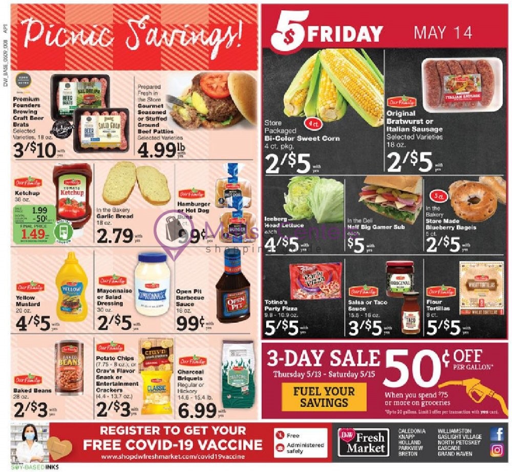 D&W Fresh Market Weekly Ad - sales & flyers specials - MallsCenters