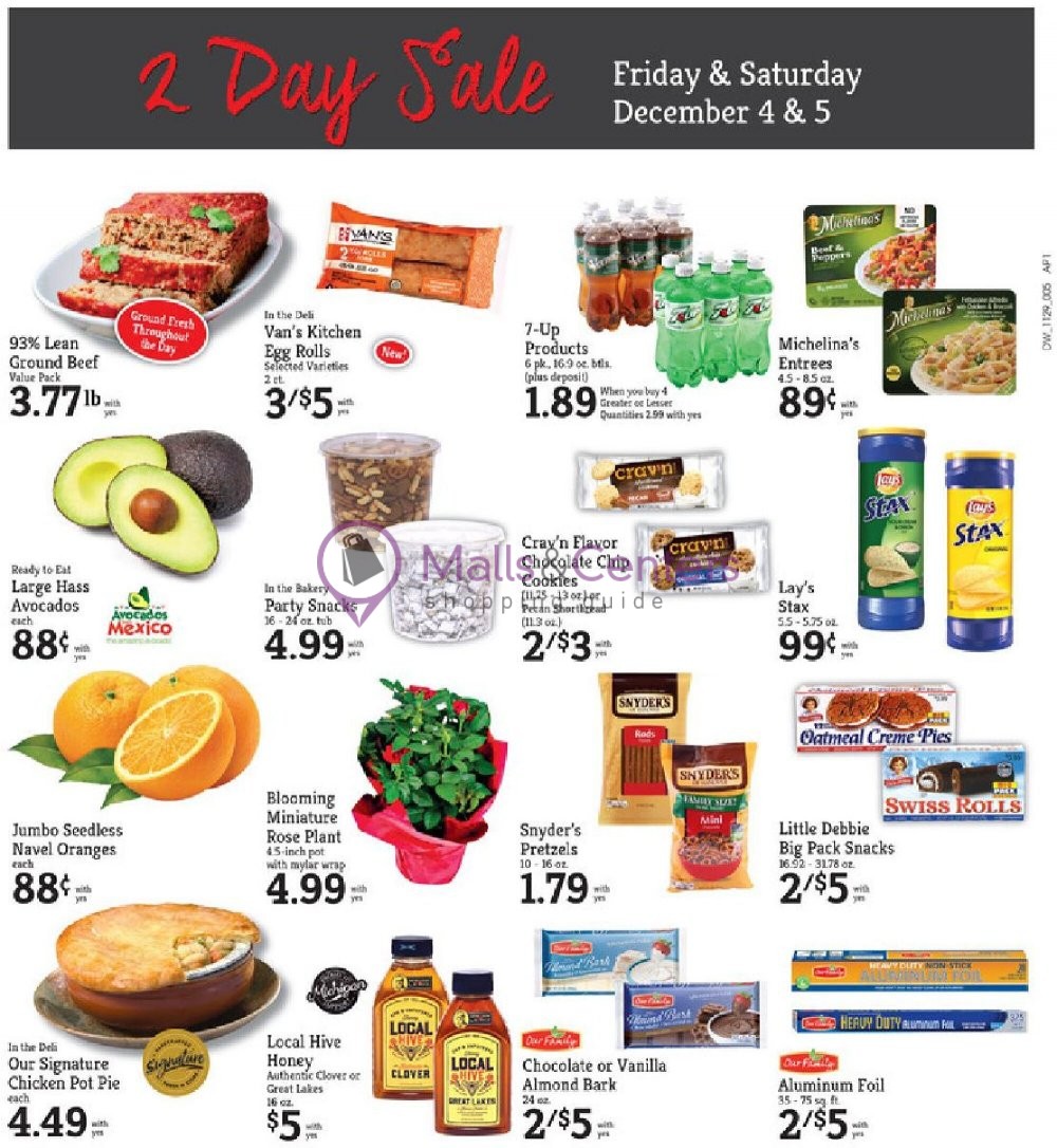 D&W Fresh Market Weekly Ad - sales & flyers specials - MallsCenters