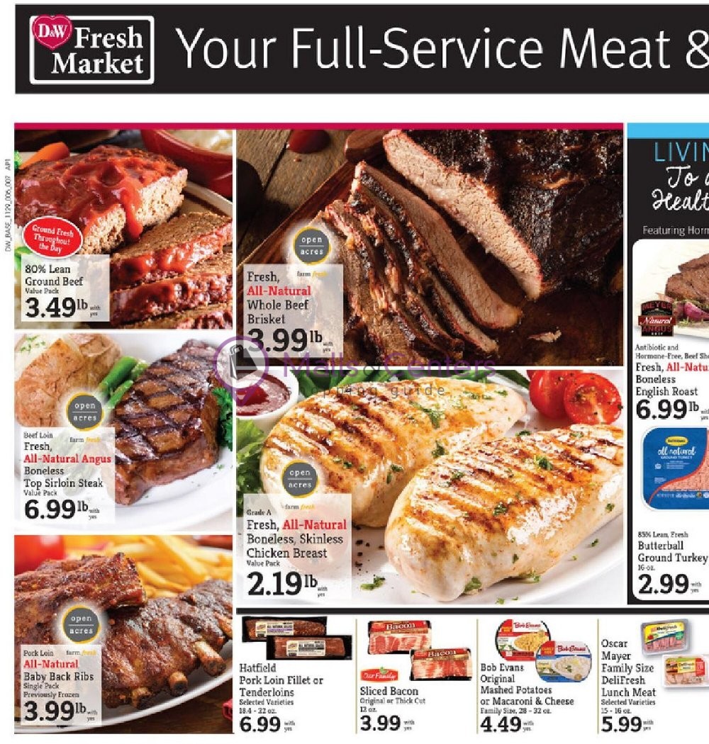 D&W Fresh Market Weekly Ad - sales & flyers specials - MallsCenters