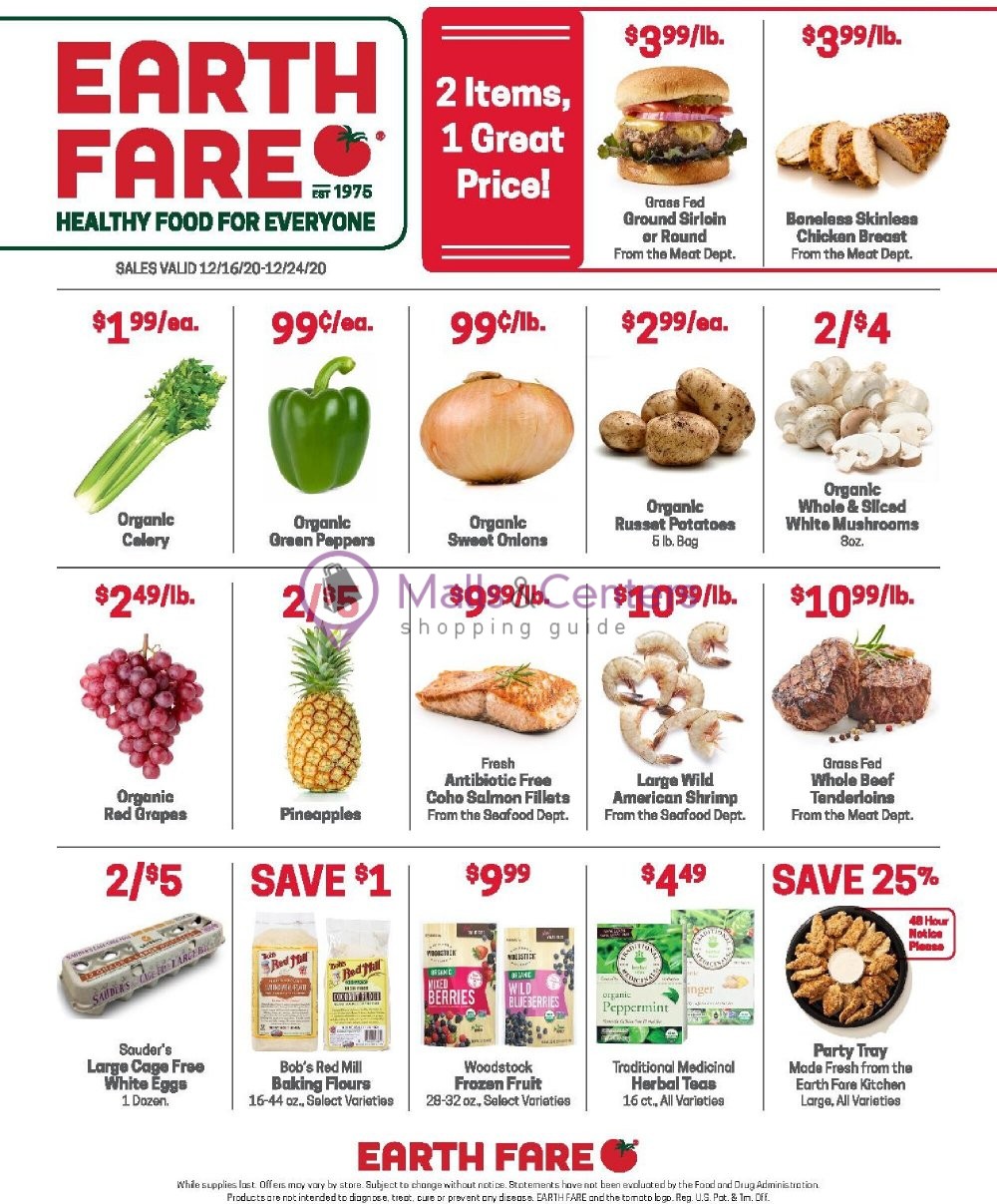 Earth Fare Weekly Ad - sales & flyers specials - MallsCenters