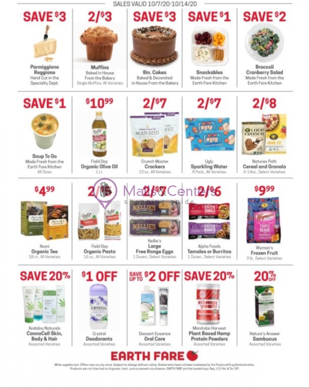 Earth Fare Weekly Ad - sales & flyers specials - MallsCenters