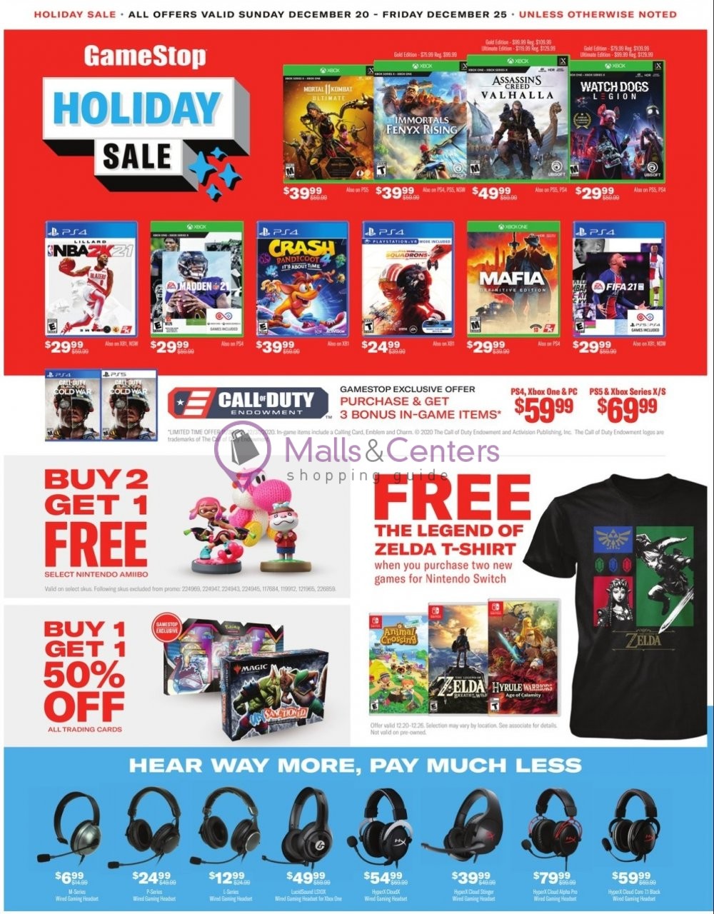 EB Games Weekly ad valid from 12/20/2020 to 12/25/2020 - MallsCenters