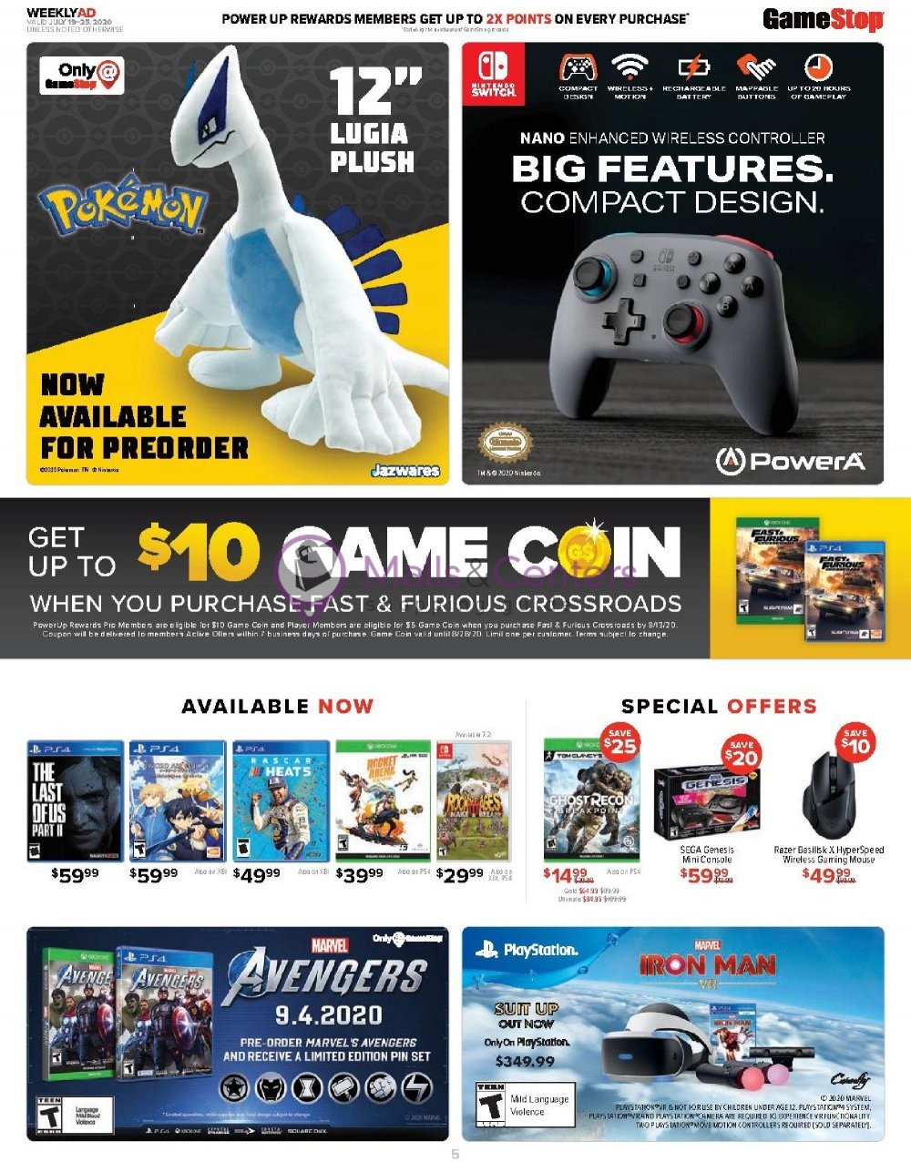 EB Games Weekly ad valid from 07/19/2020 to 07/25/2020 - MallsCenters