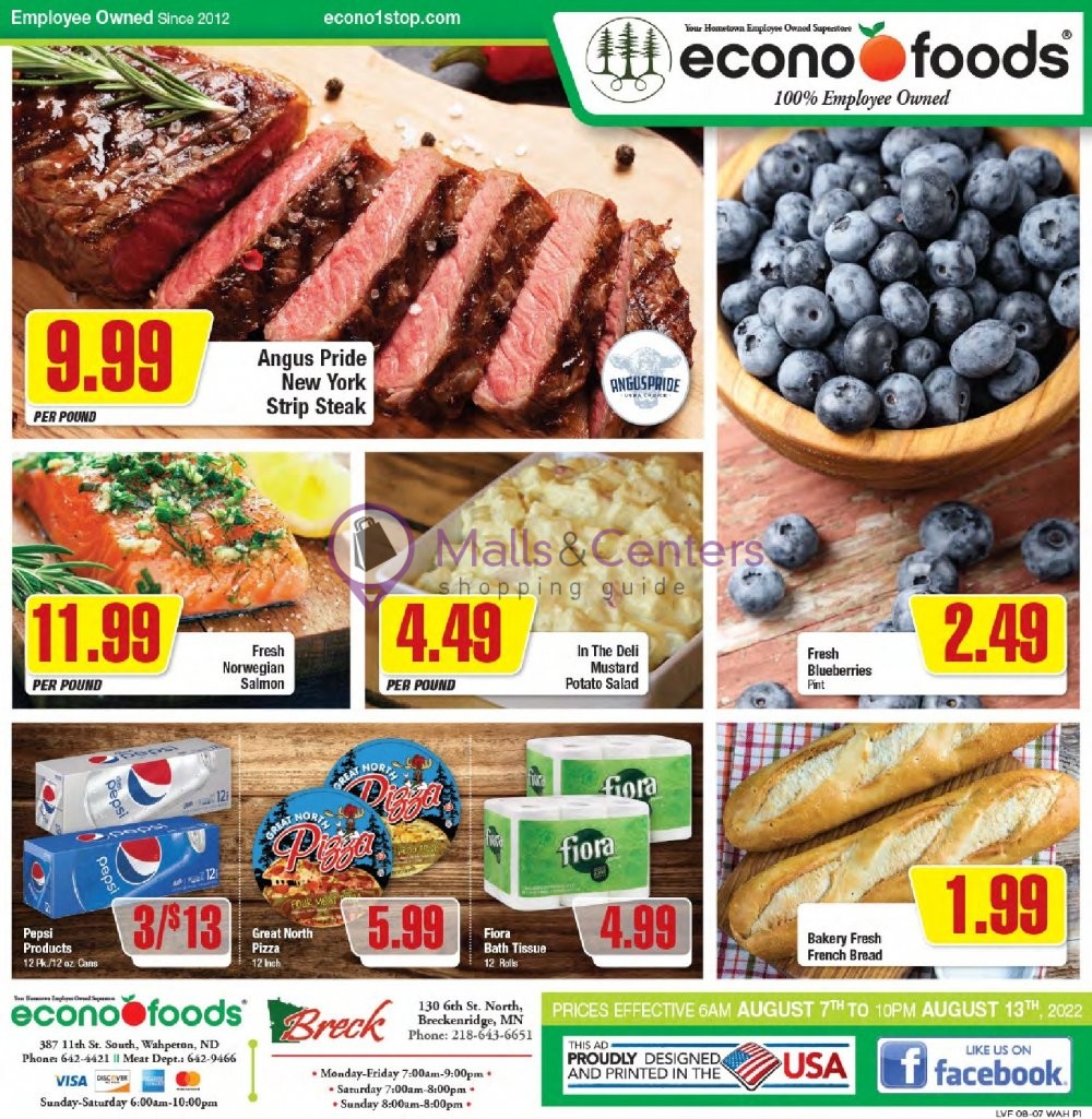 EconoFoods Weekly Ad - sales & flyers specials - MallsCenters