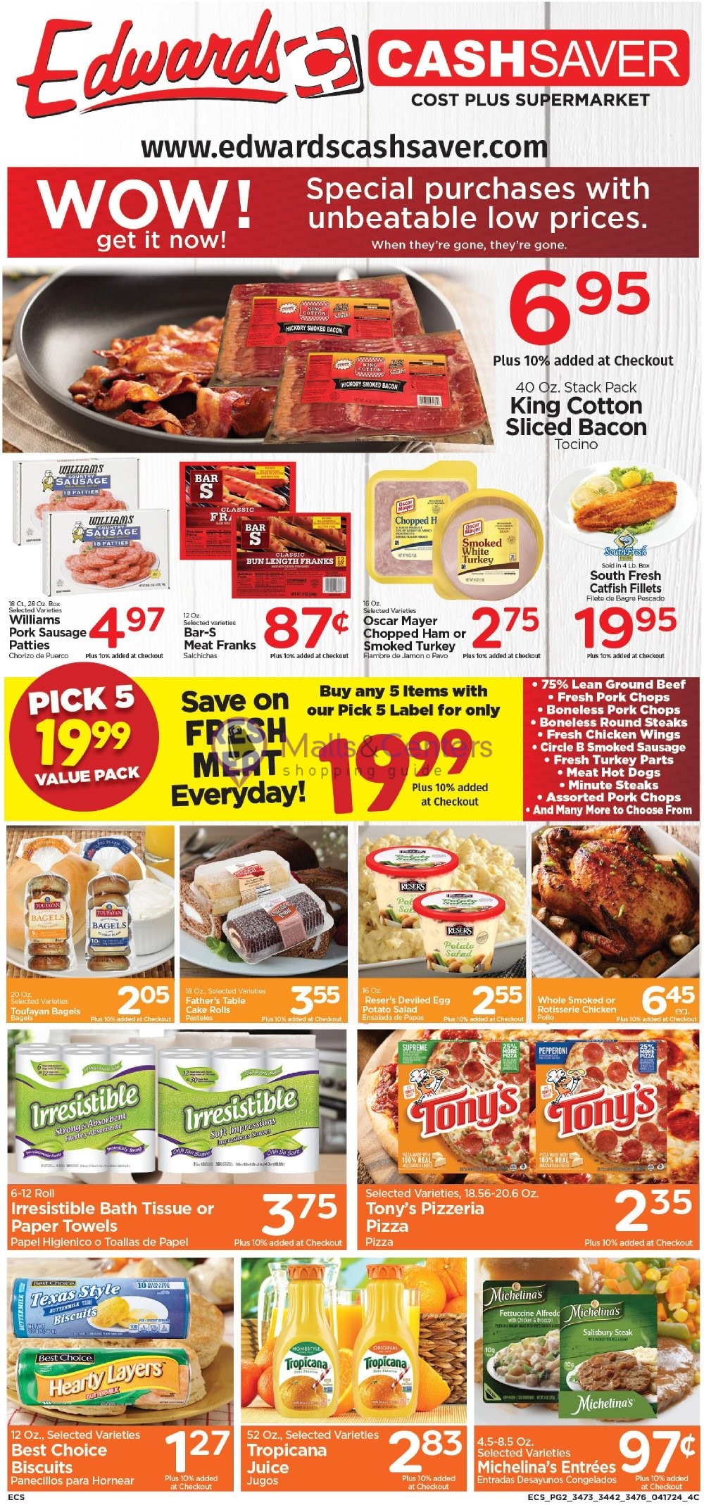 Edwards Cash Saver Weekly ad valid from 04/24/2024 to 04/30/2024 ...