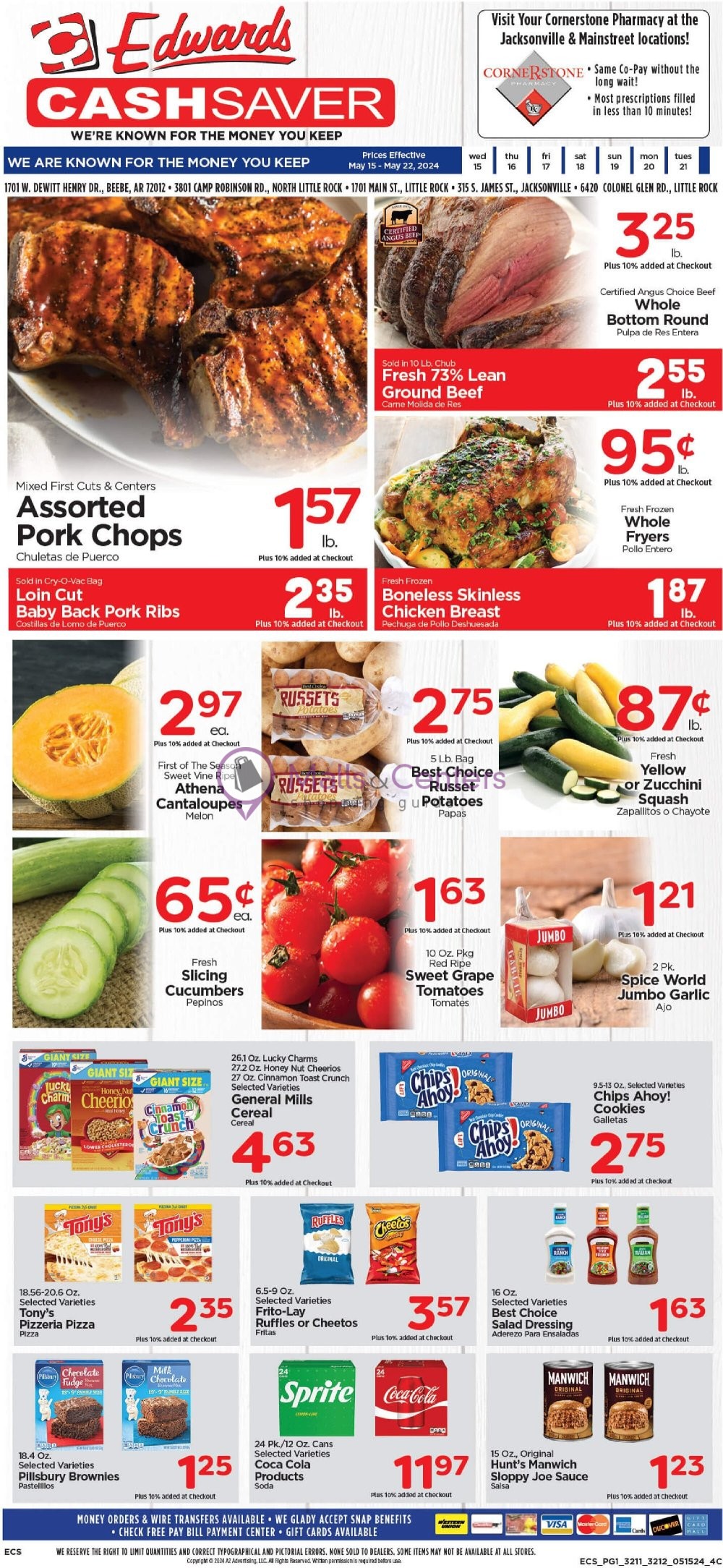 Edwards Cash Saver Weekly Ad, from Wed, 5/15/2024 - sales & flyers ...