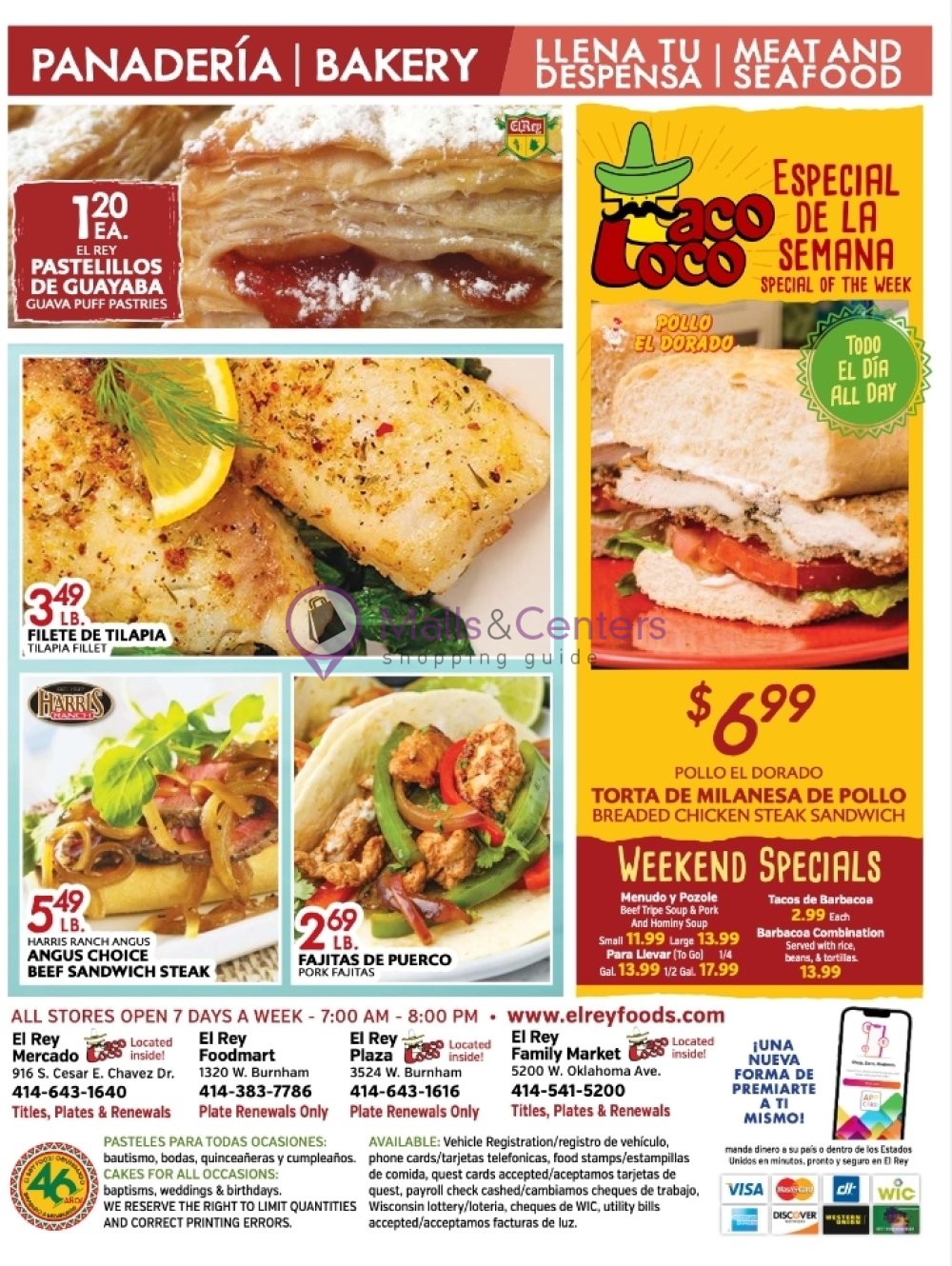 El Rey Foods Weekly ad valid from 06/20/2024 to 06/26/2024 - MallsCenters