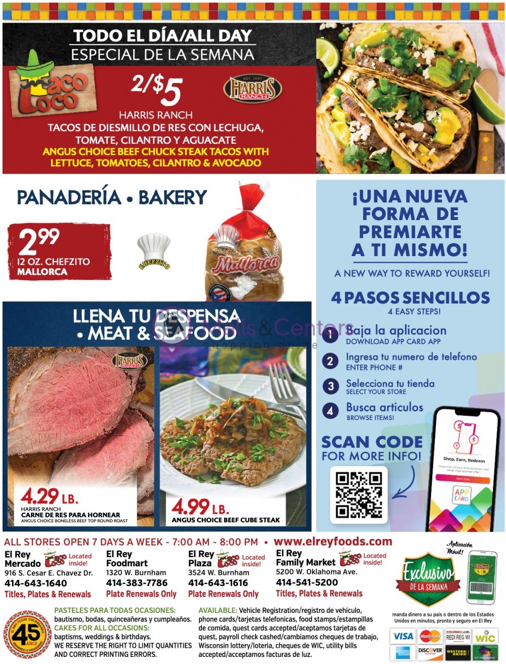 El Rey Foods Weekly ad valid from 05/25/2023 to 05/31/2023 - MallsCenters