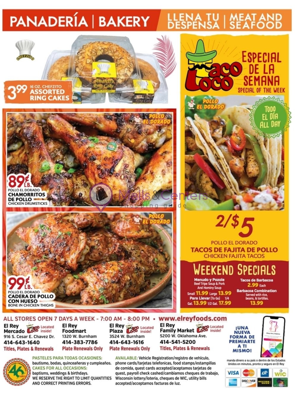El Rey Foods Weekly ad valid from 06/06/2024 to 06/12/2024 - MallsCenters