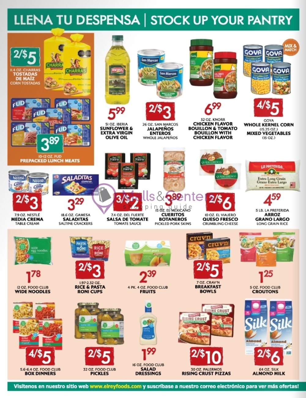 El Rey Foods Weekly ad valid from 05/30/2024 to 06/05/2024 - MallsCenters