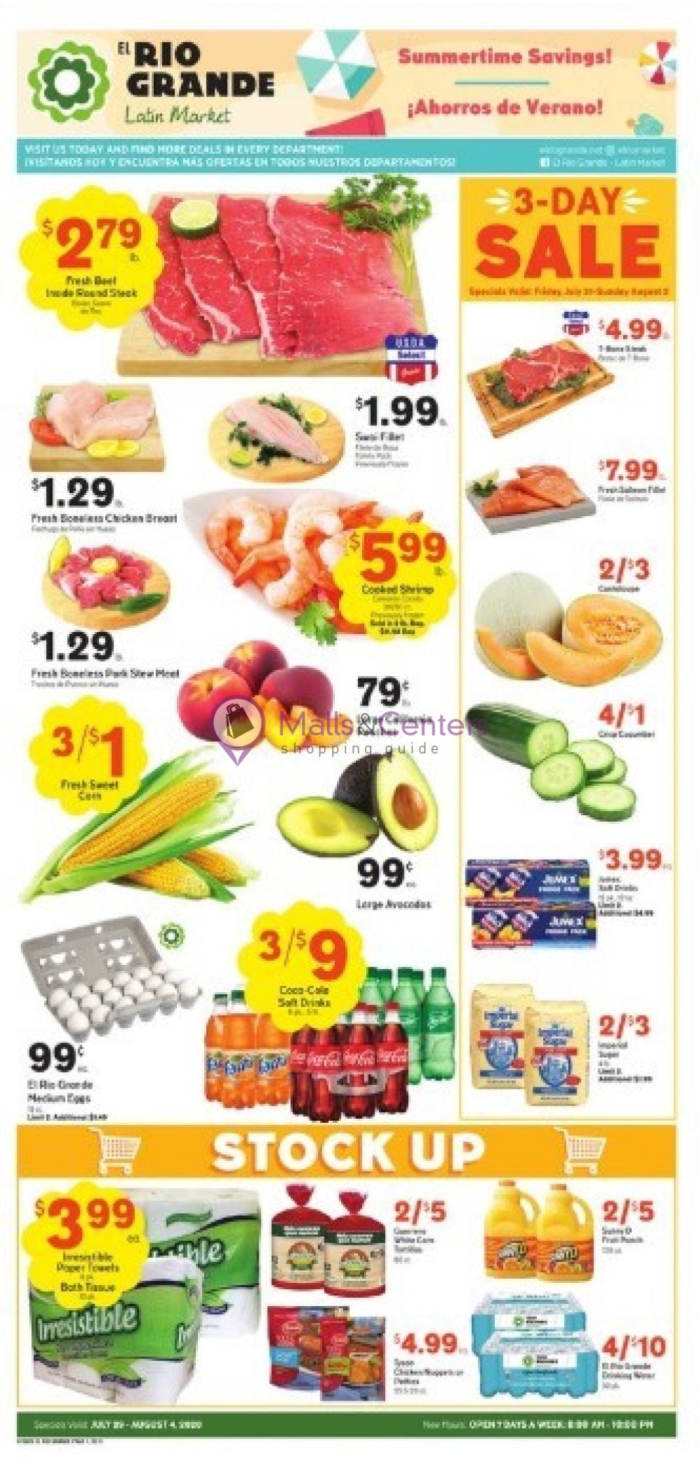 El Rio Grande Weekly Ad - sales & flyers specials - MallsCenters