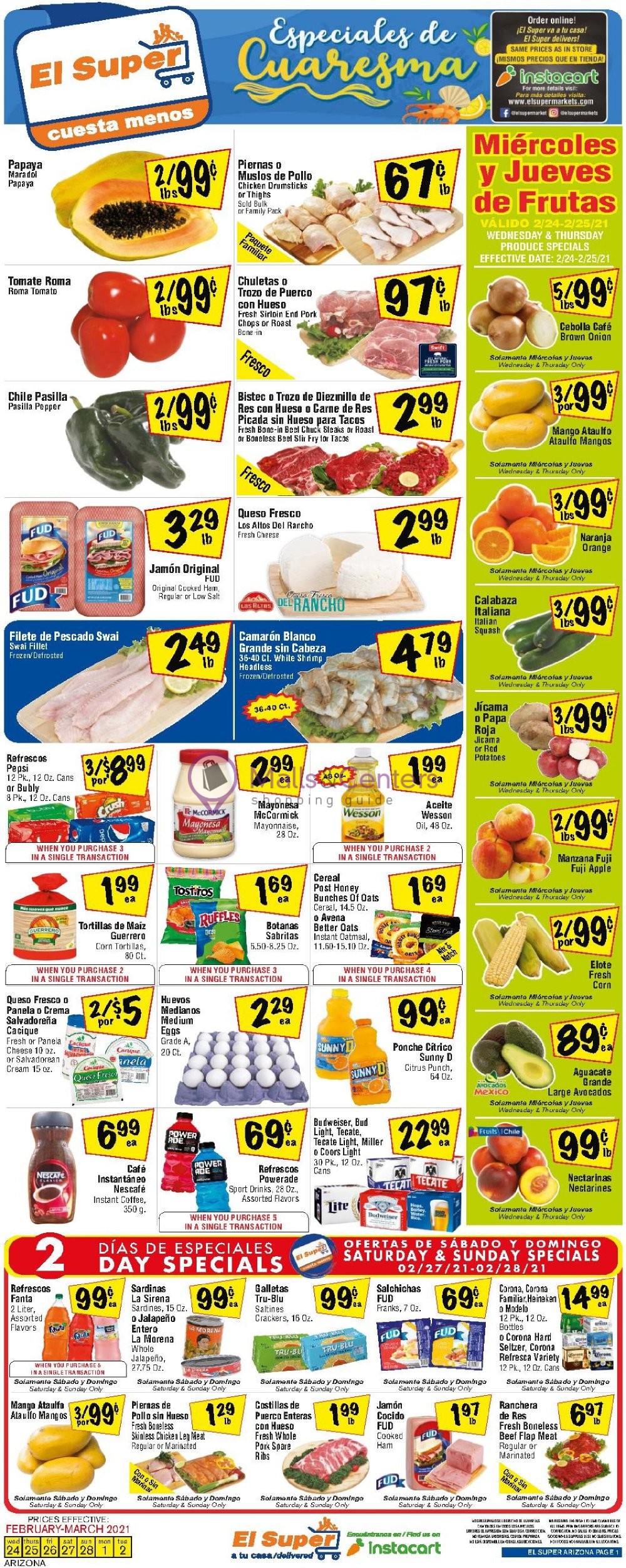 El Super Weekly Ad - sales & flyers specials - MallsCenters