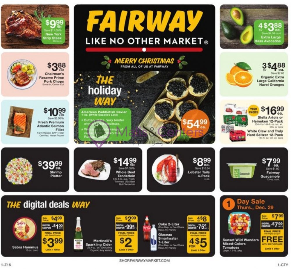 Fairway Market Weekly Ad - sales & flyers specials - MallsCenters