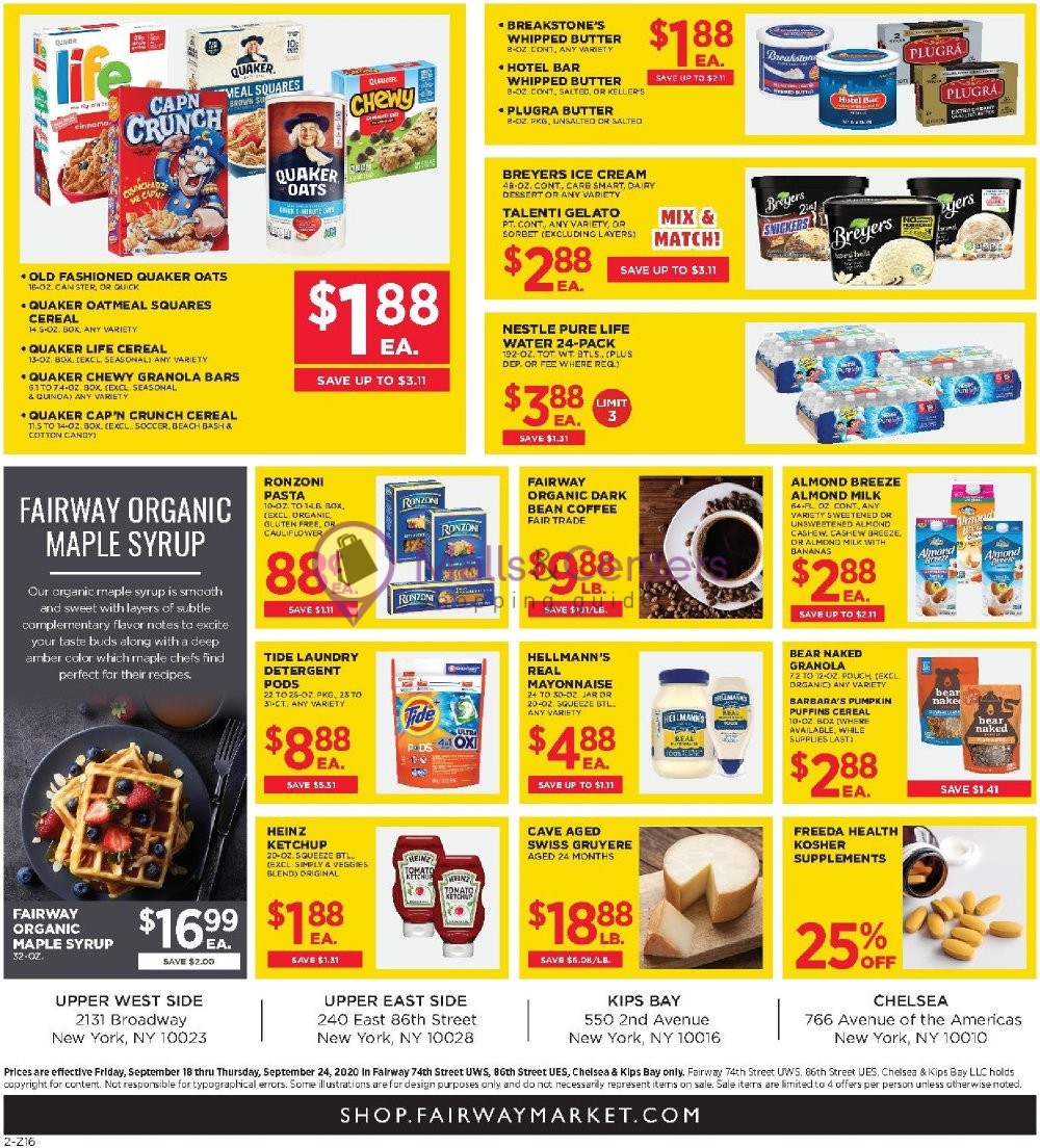 Fairway Market Weekly Ad - sales & flyers specials - MallsCenters