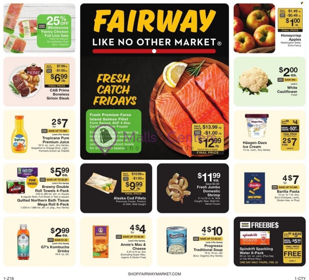 Fairway Market Weekly Ad, from Fri, 2/16/2024 - sales & flyers specials ...
